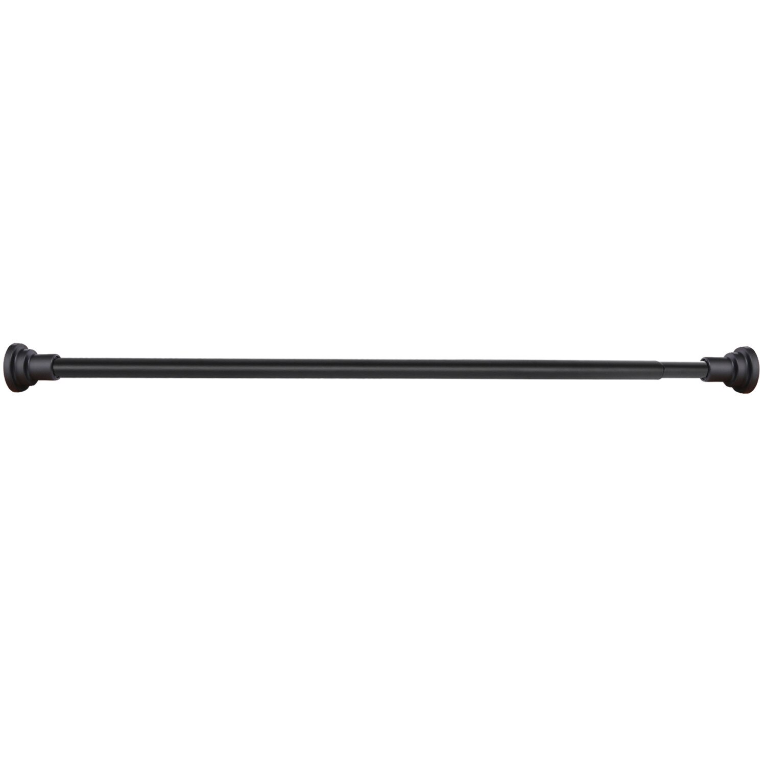 Adjustable Shower Rod Matte Black 72 Inch | Bath | Today's Design House
