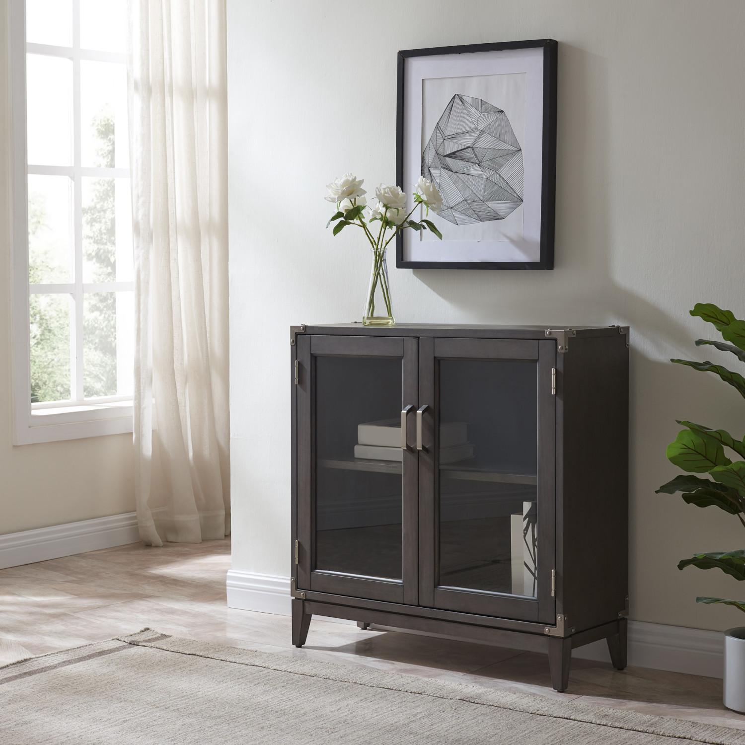 Beckett Foyer Cabinet Anthracite ǀ Furniture ǀ Today's Design House