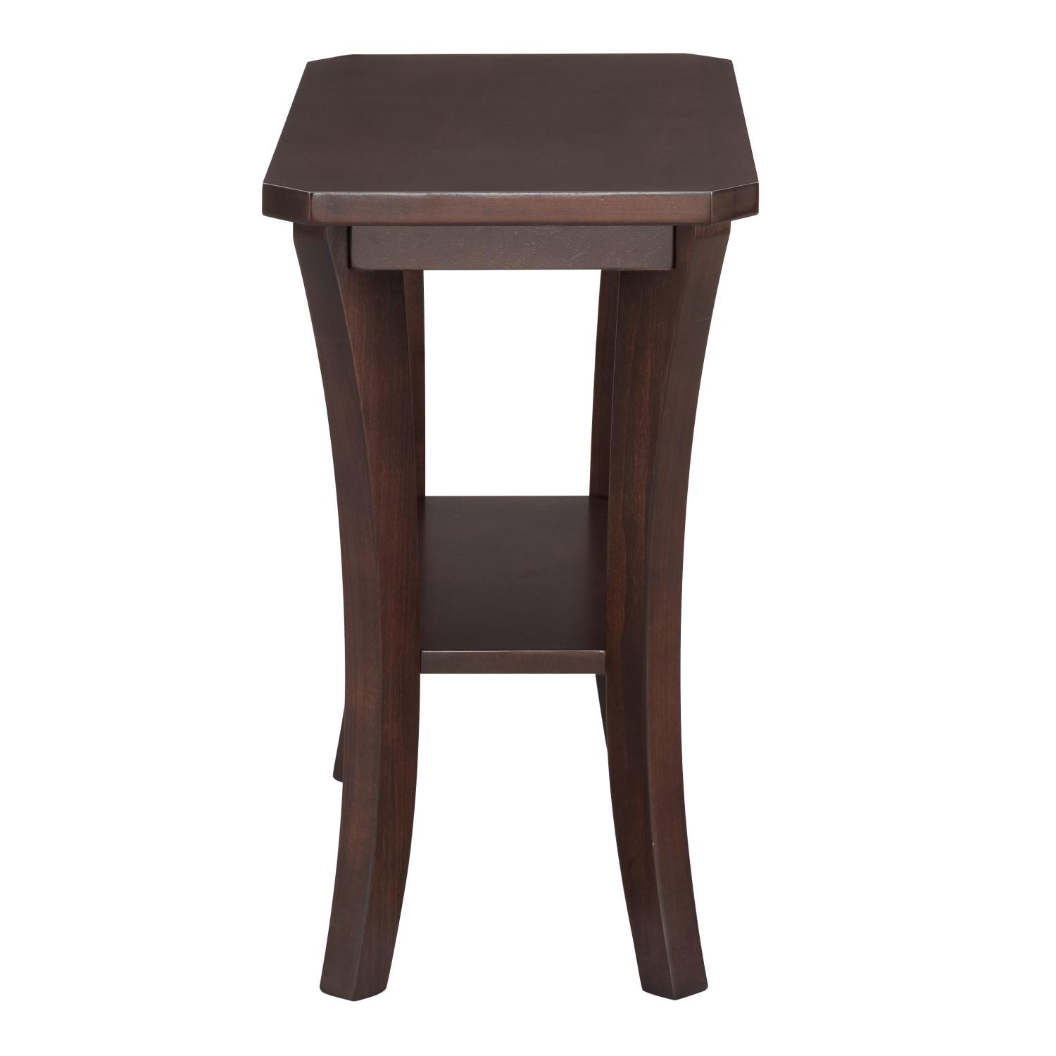 Boa Narrow End Table Chocolate Oak ǀ Furniture ǀ Today's Design House