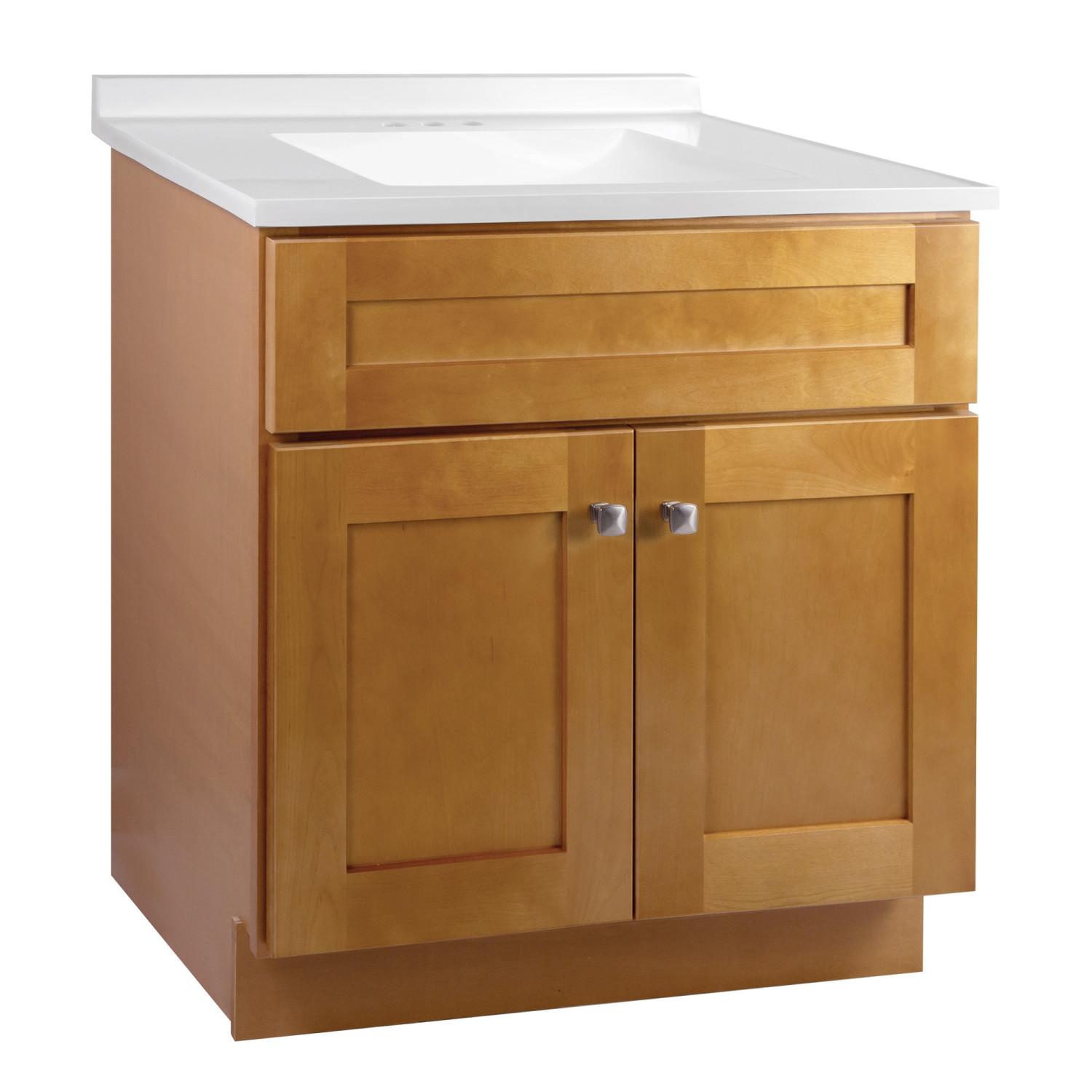 Brookings 31 Inch Modern Birch Vanity Fully Assembled ǀ Bath ǀ Today's ...