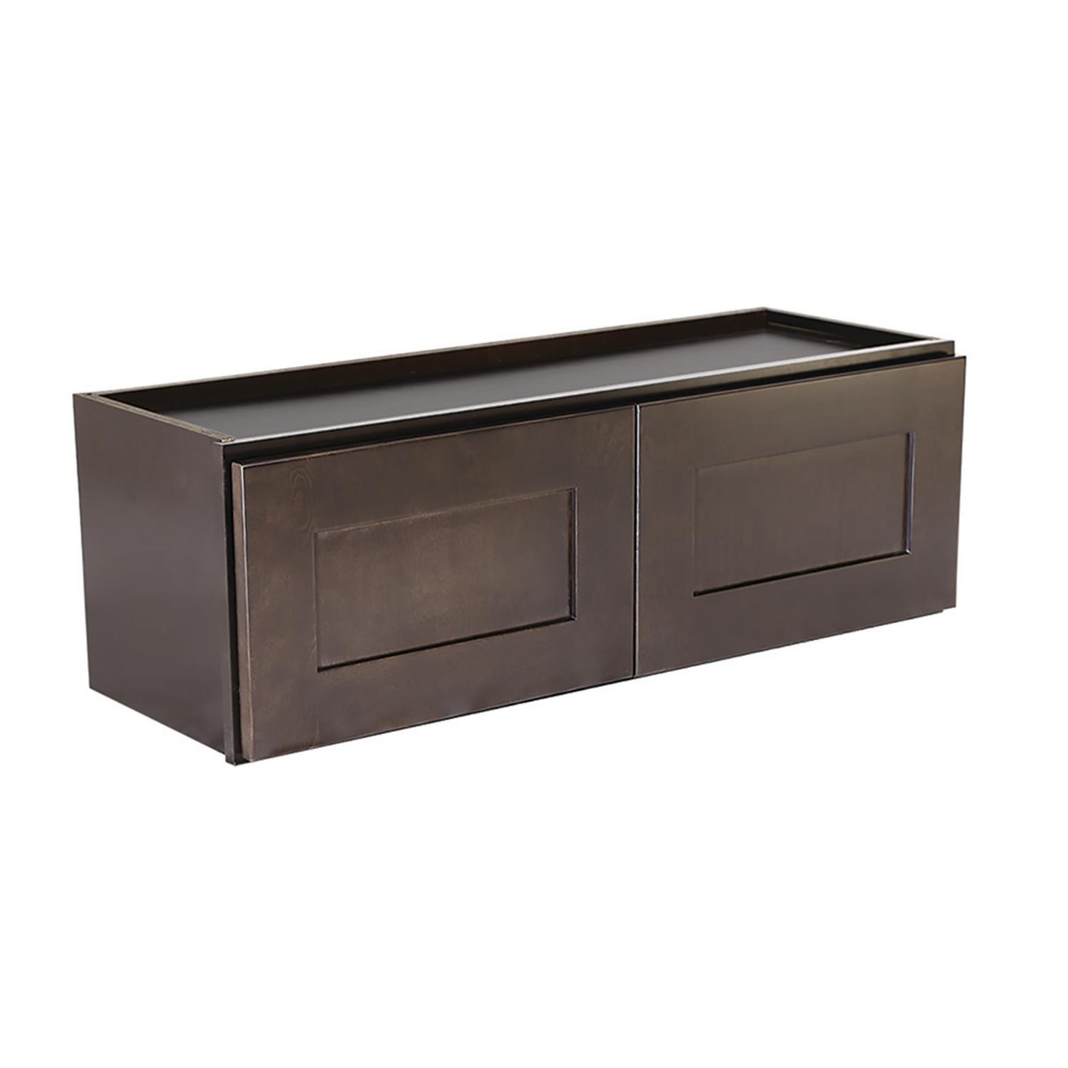 Brookings RTA Bridge Wall Cabinet Espresso 36 Inch by 21 Inch by 12 ...