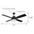 Cali 52 Inch LED Ceiling Fan Matte Black ǀ Lighting & Ceiling Fans ǀ ...