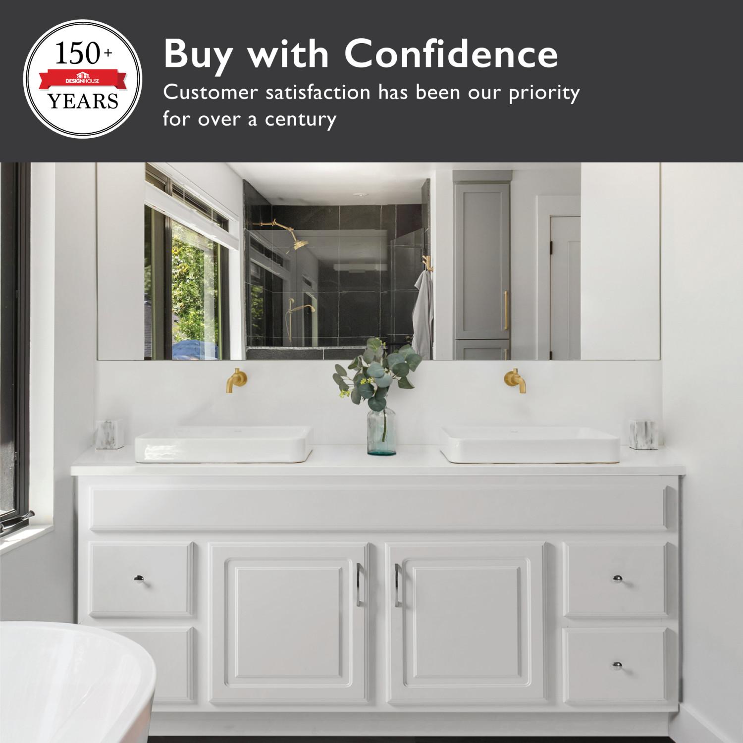 Concord 60 Inch Bathroom Vanity Without Top Fully Assembled | Bath ...