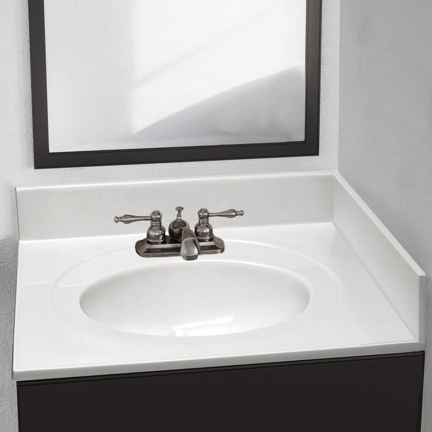 Cultured Marble Sidesplash 18-3/8 Inch ǀ Bath ǀ Today's Design House