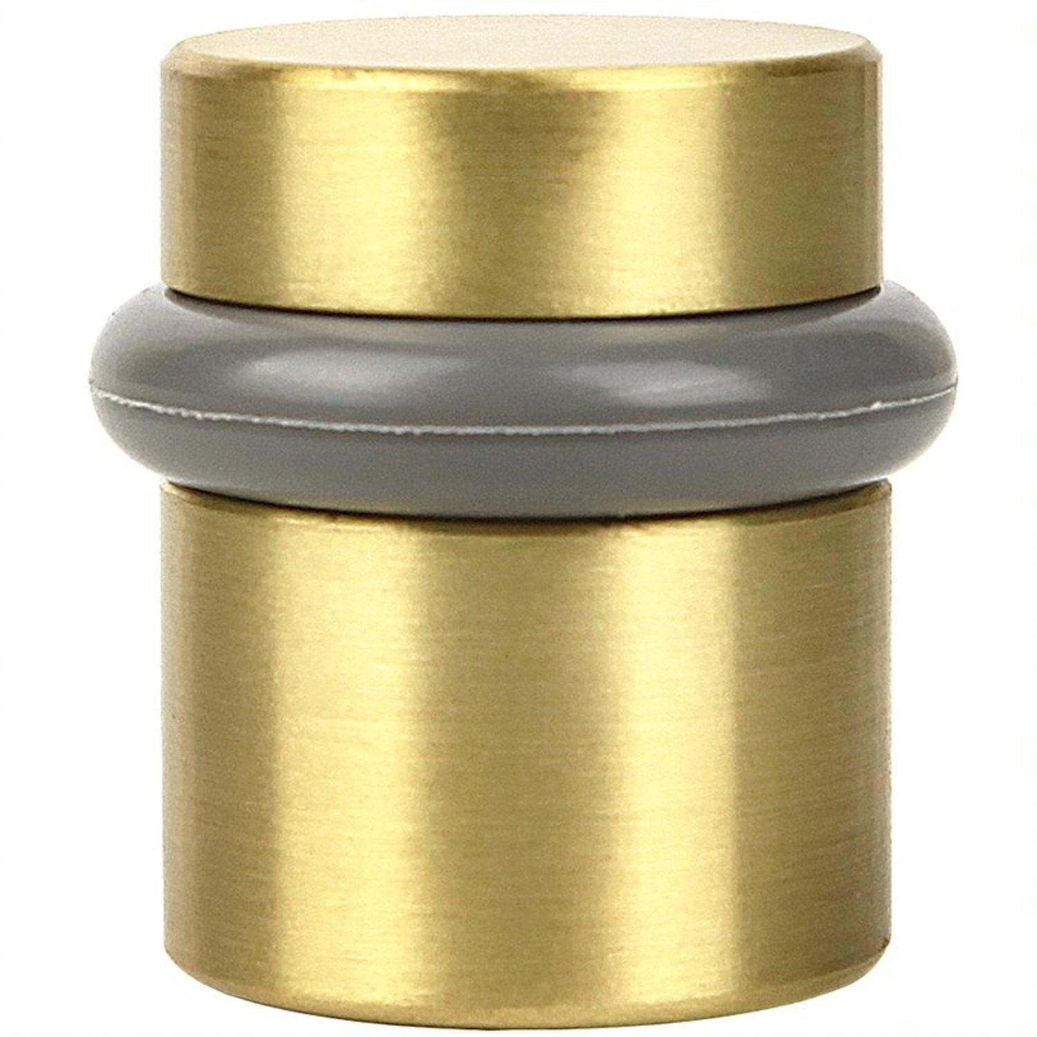 Cylindrical Stop Satin Brass 2 Pack | Hardware & Locks | Today's Design ...