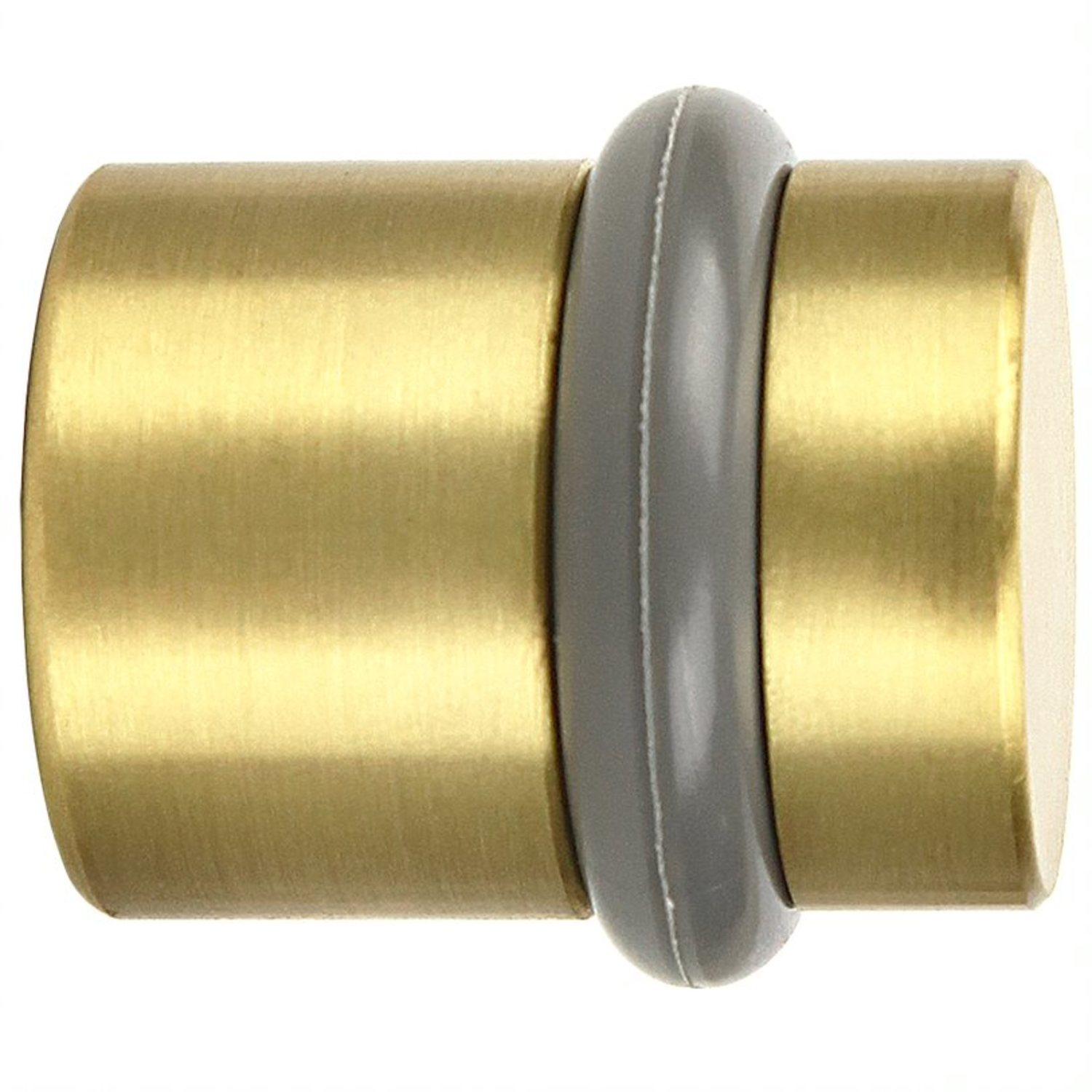 Cylindrical Stop Satin Brass 2 Pack | Hardware & Locks | Today's Design ...