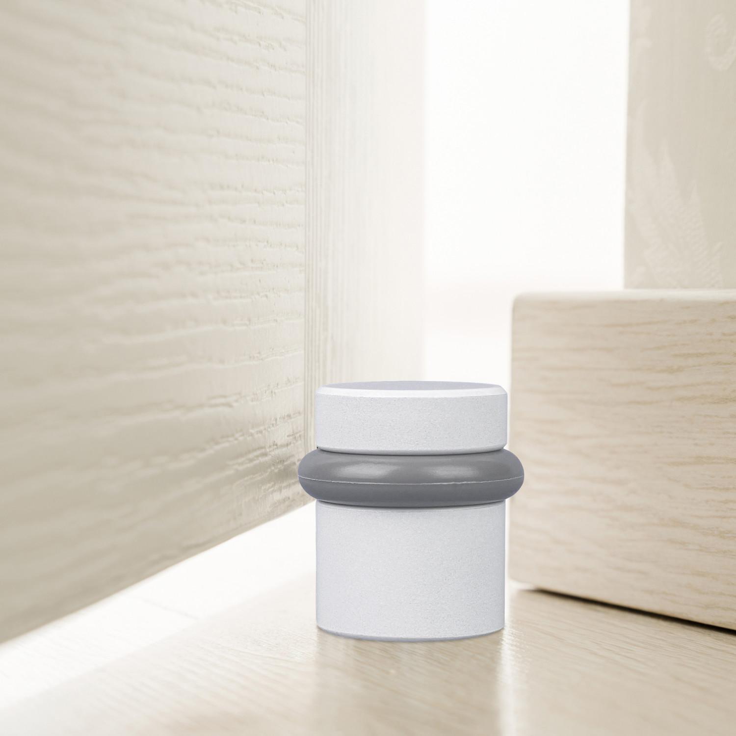 Cylindrical Stop White 2 Pack | Hardware & Locks | Today's Design House