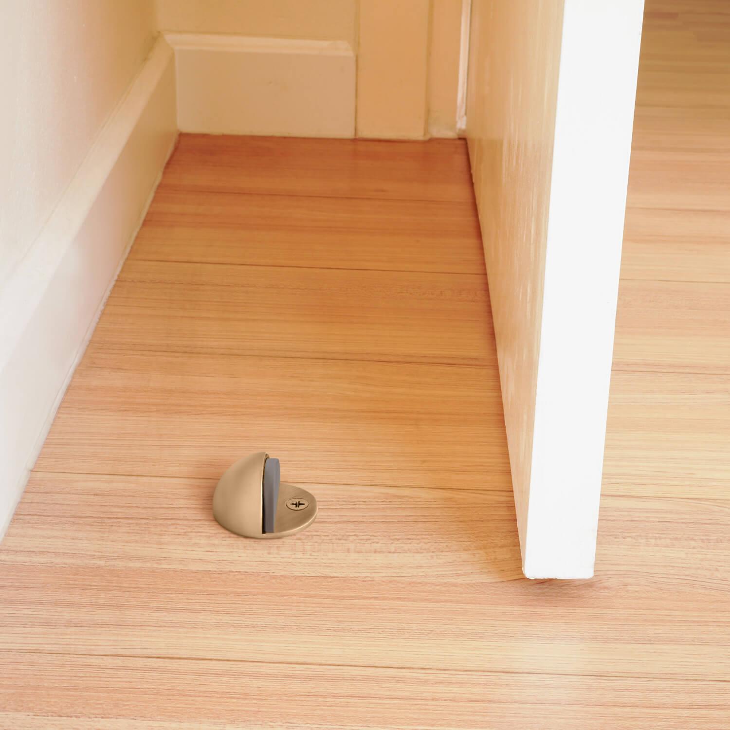 Dome Door Stop Satin Brass 5 Pack ǀ Hardware & Locks ǀ Today's Design House