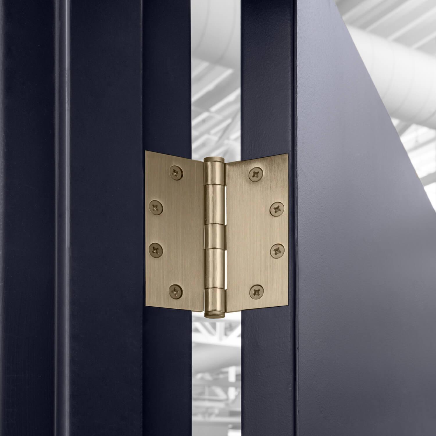 Door Hinge Antique Brass 4.5 Inch 12 Pack ǀ Hardware & Locks ǀ Today's ...
