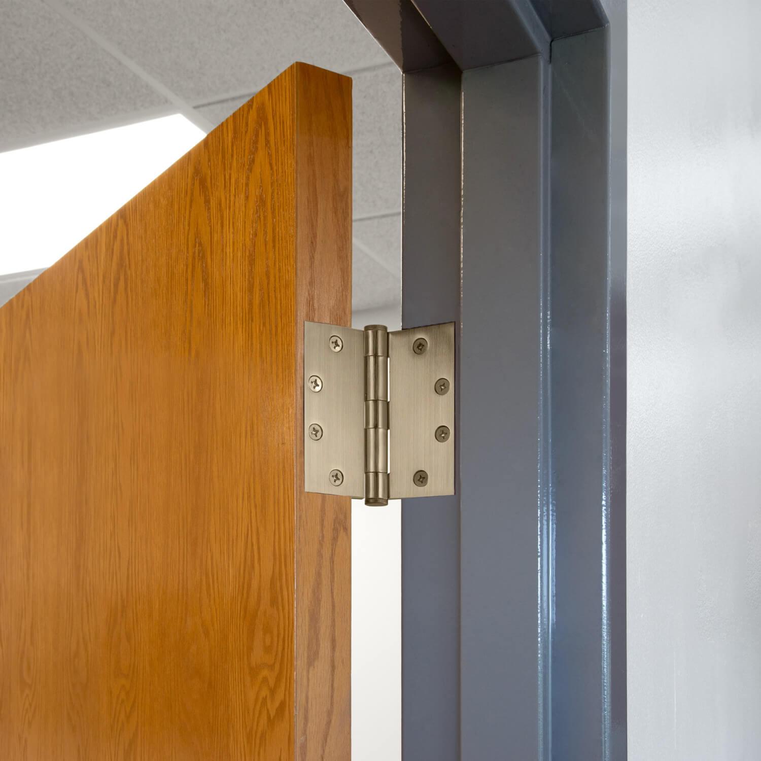 Door Hinge Antique Brass 4.5 Inch 6 Pack ǀ Hardware & Locks ǀ Today's ...