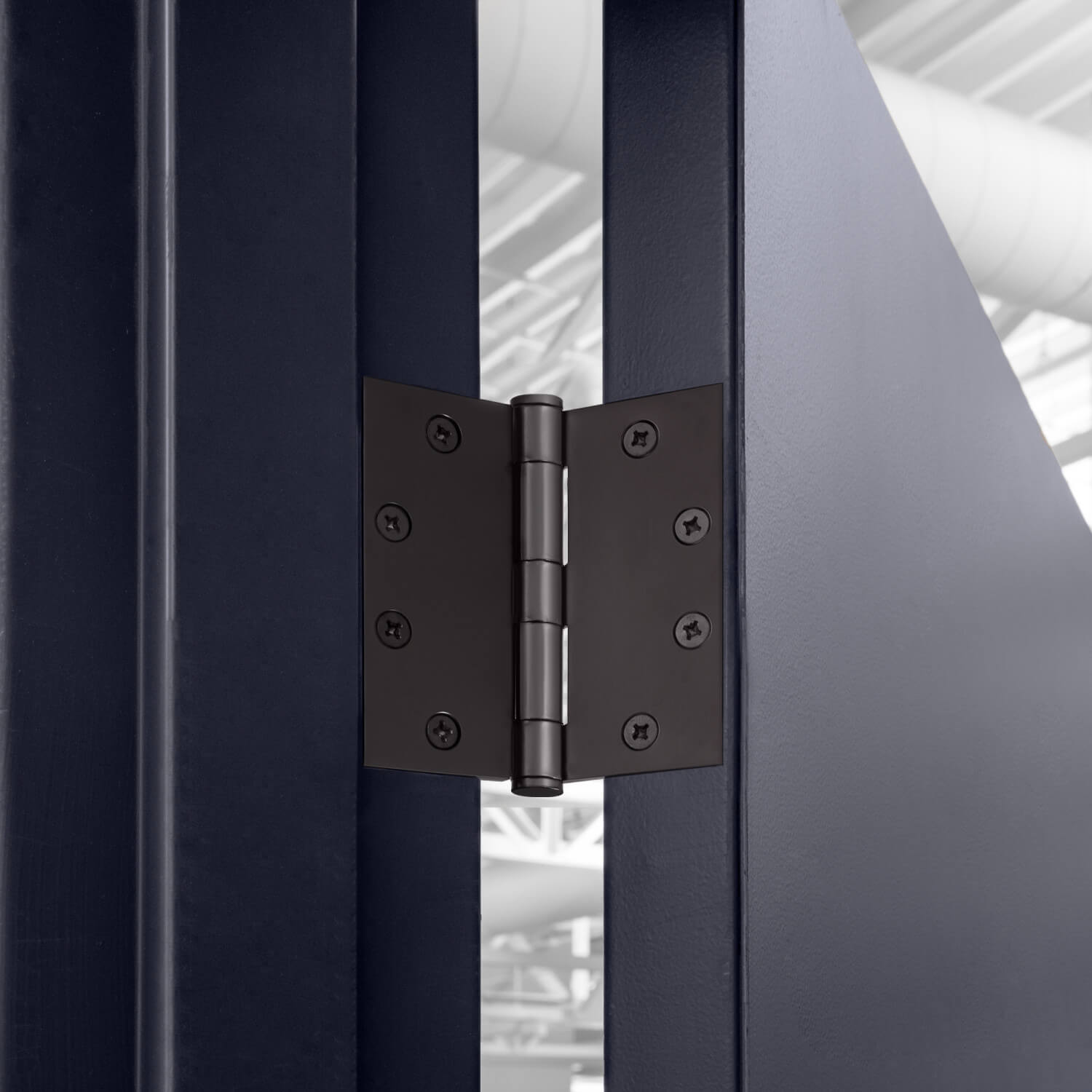 Door Hinge Matte Black 4.5 Inch 12 Pack ǀ Hardware & Locks ǀ Today's ...