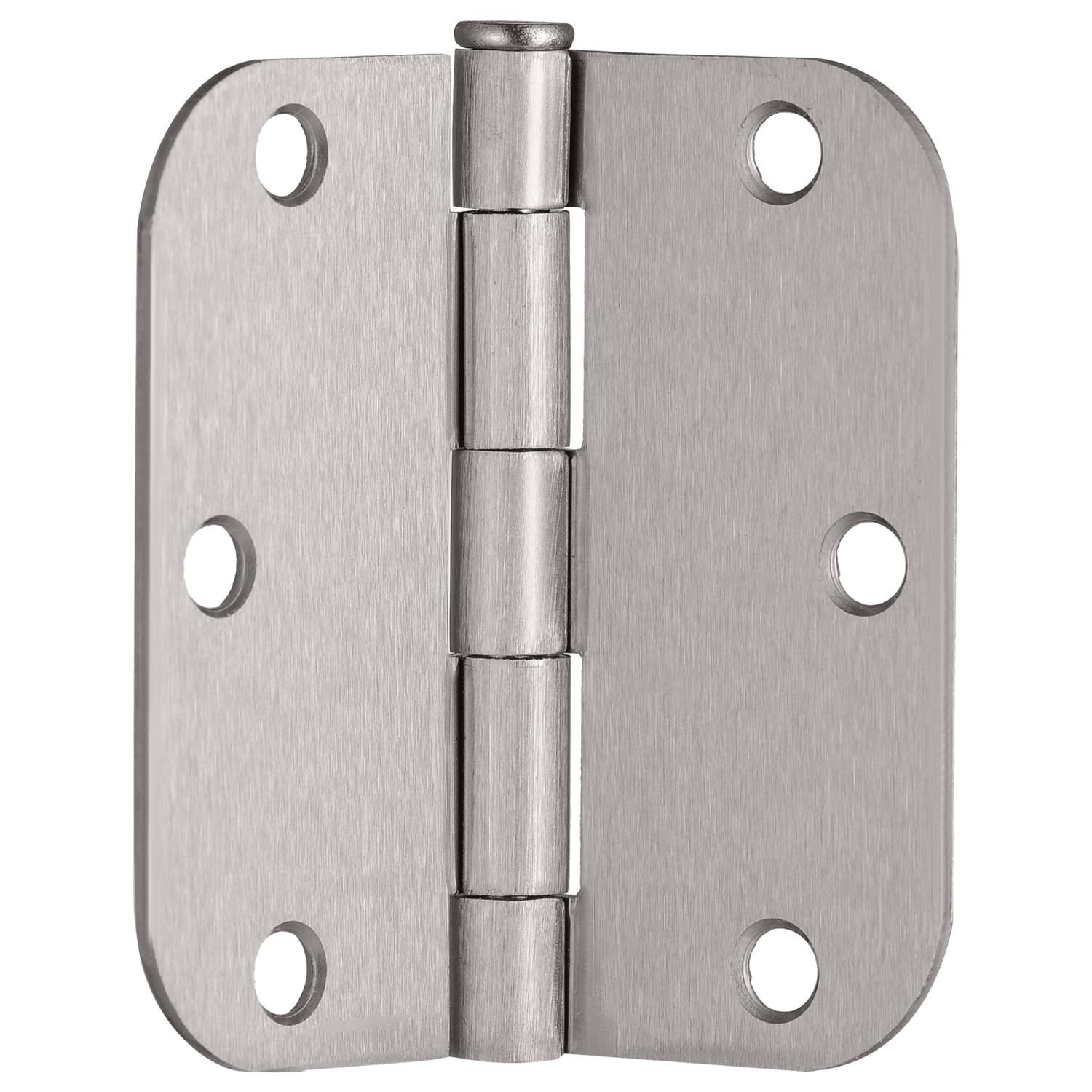 Door Hinge Satin Nickel 3.5 Inch 12 Pack ǀ Hardware & Locks ǀ Today's ...
