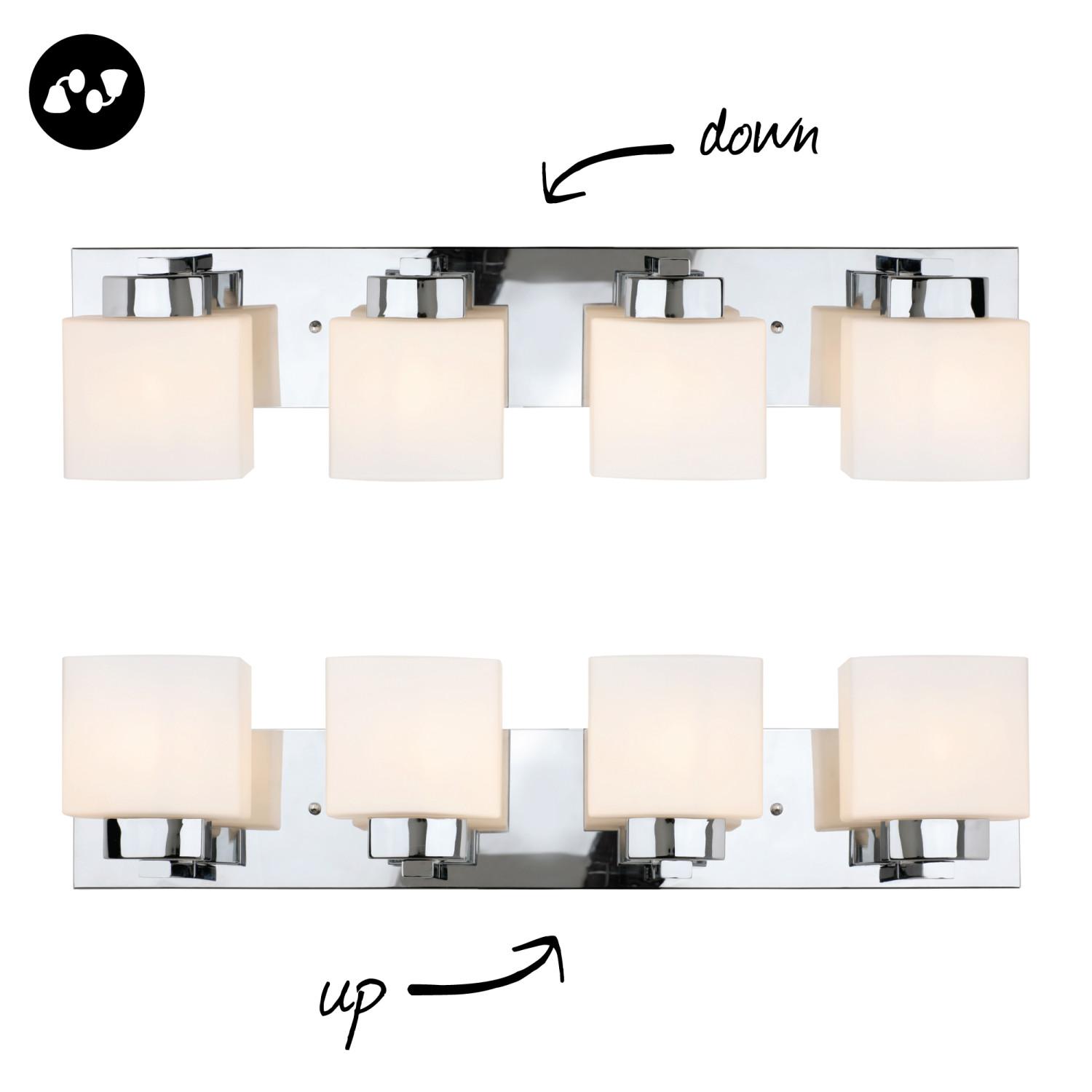 Dove Creek Vanity 4 Light Polished Chrome | Lighting & Ceiling | Today ...