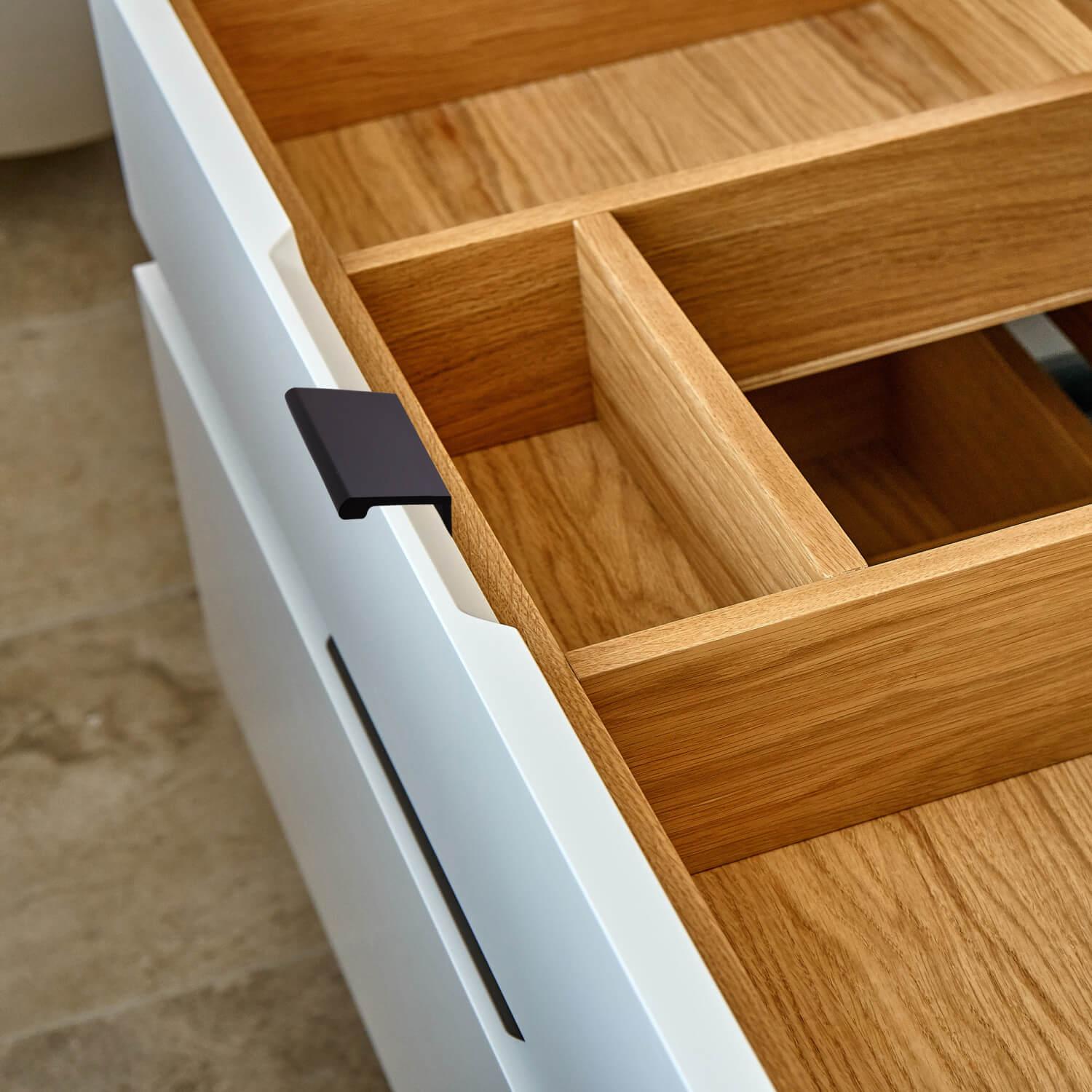 Edge Cabinet Finger Pull Matte Black 10 Pack ǀ Kitchen ǀ Today's Design ...