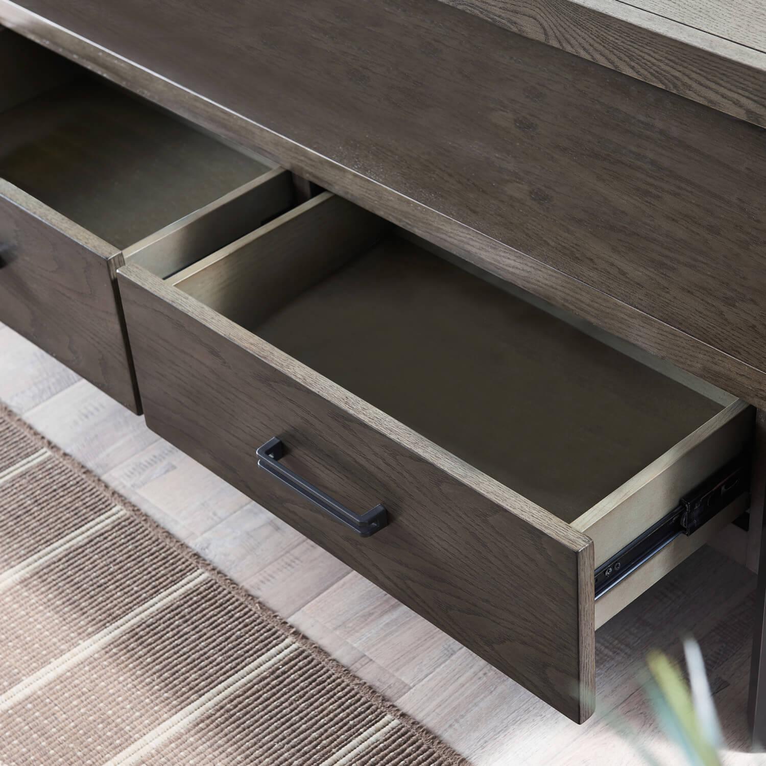 Ender Gunmetal Gray 57 Inch TV Stand ǀ Furniture ǀ Today's Design House