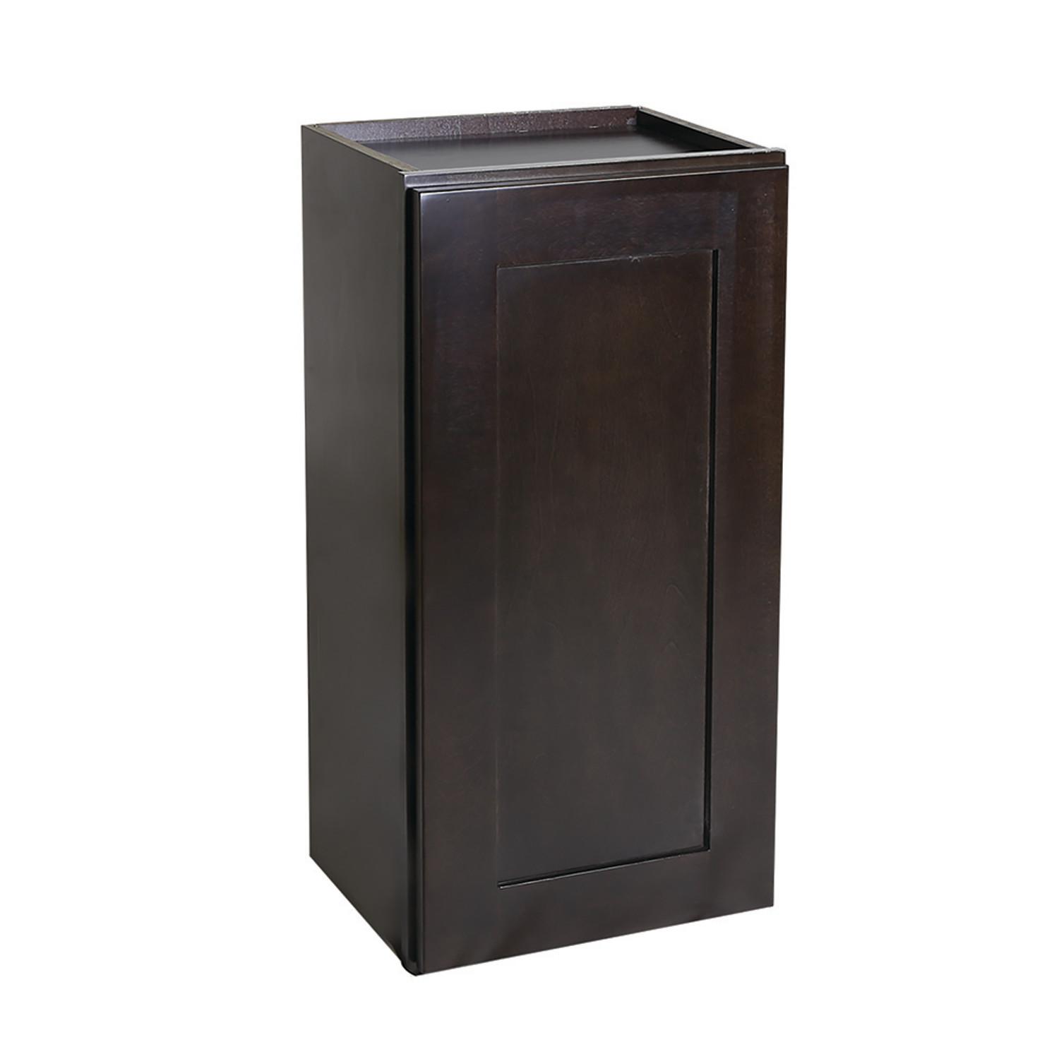 Fully Assembled Wall Cabinet in Espresso 12 Inch by 24 Inch by 12 Inch ...