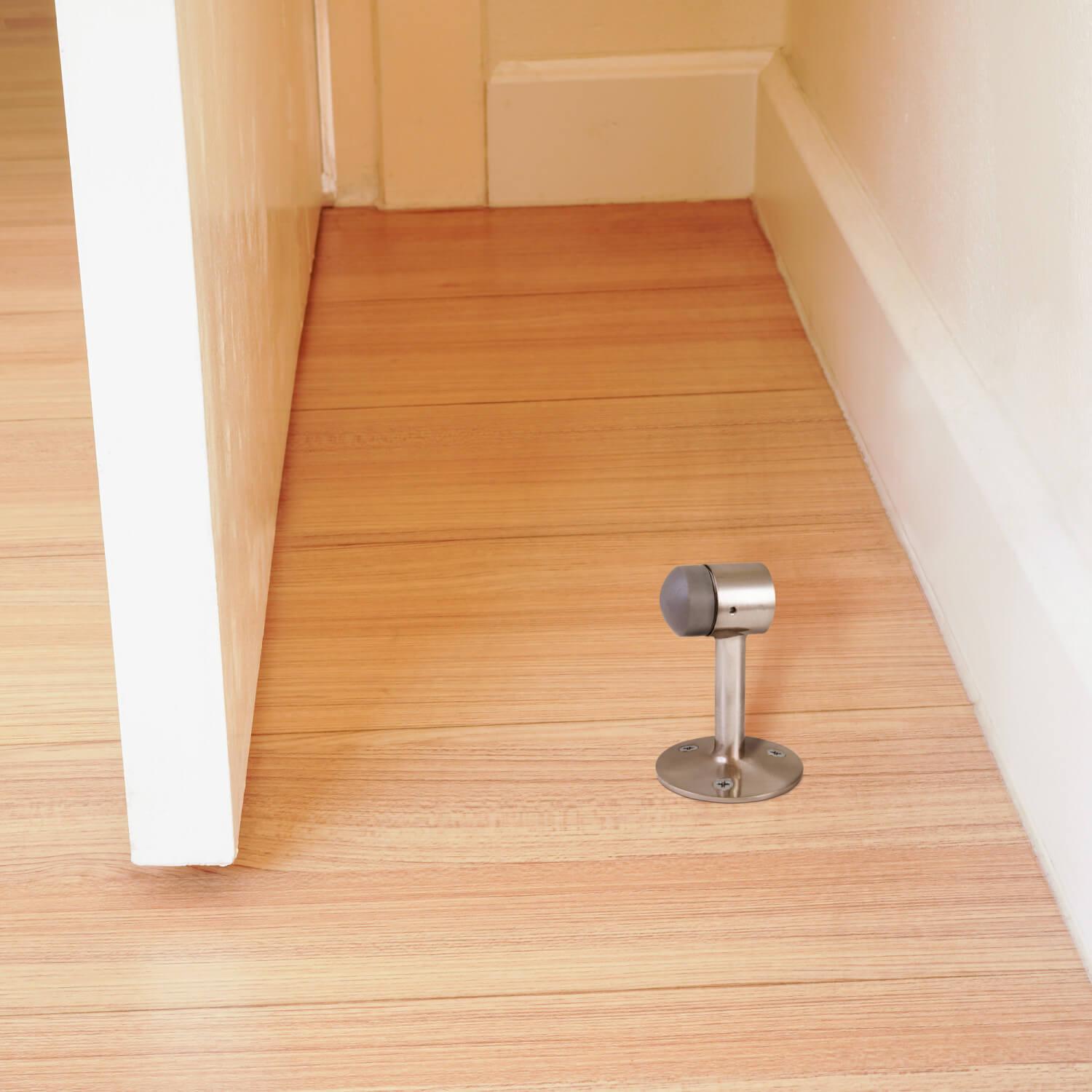 Gooseneck Stop Satin Nickel 4 Pack | Hardware & Locks | Today's Design House