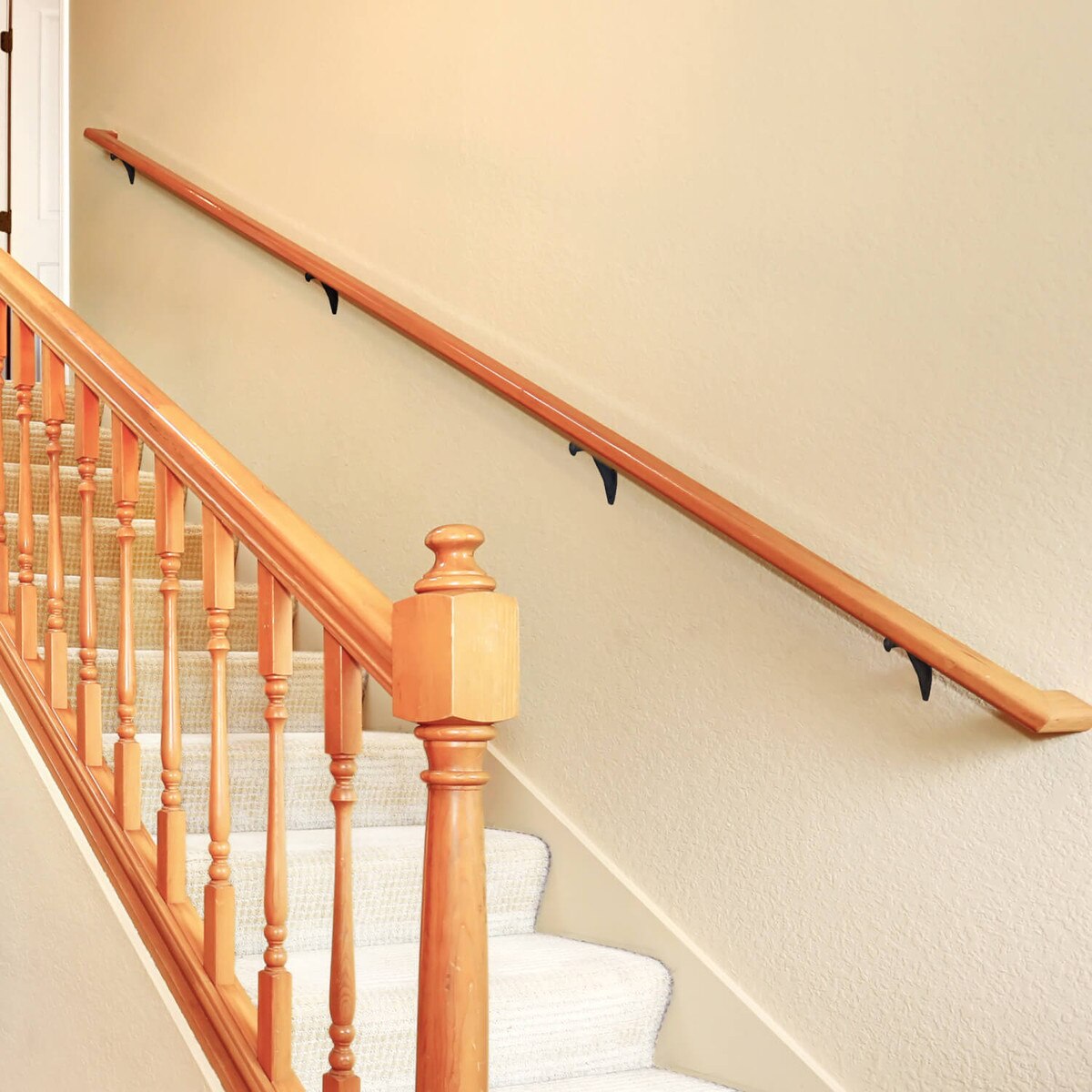 Handrail Bracket Matte Black 5 Pack ǀ Hardware & Locks ǀ Today's Design ...