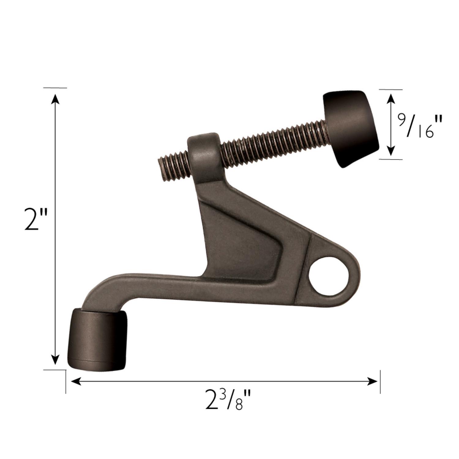 Jumbo Hinge Pin Door Stop Bronze 2.2-Inch 10 Pack ǀ Hardware & Locks ǀ ...