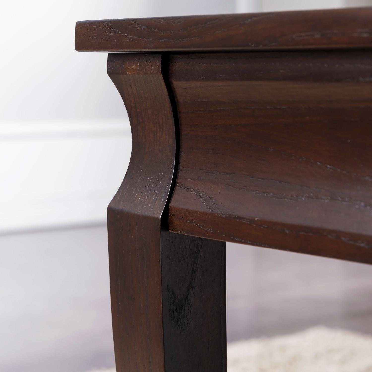 Leick Home Luna Coffee Table Chocolate Oak ǀ Furniture ǀ Today's Design ...