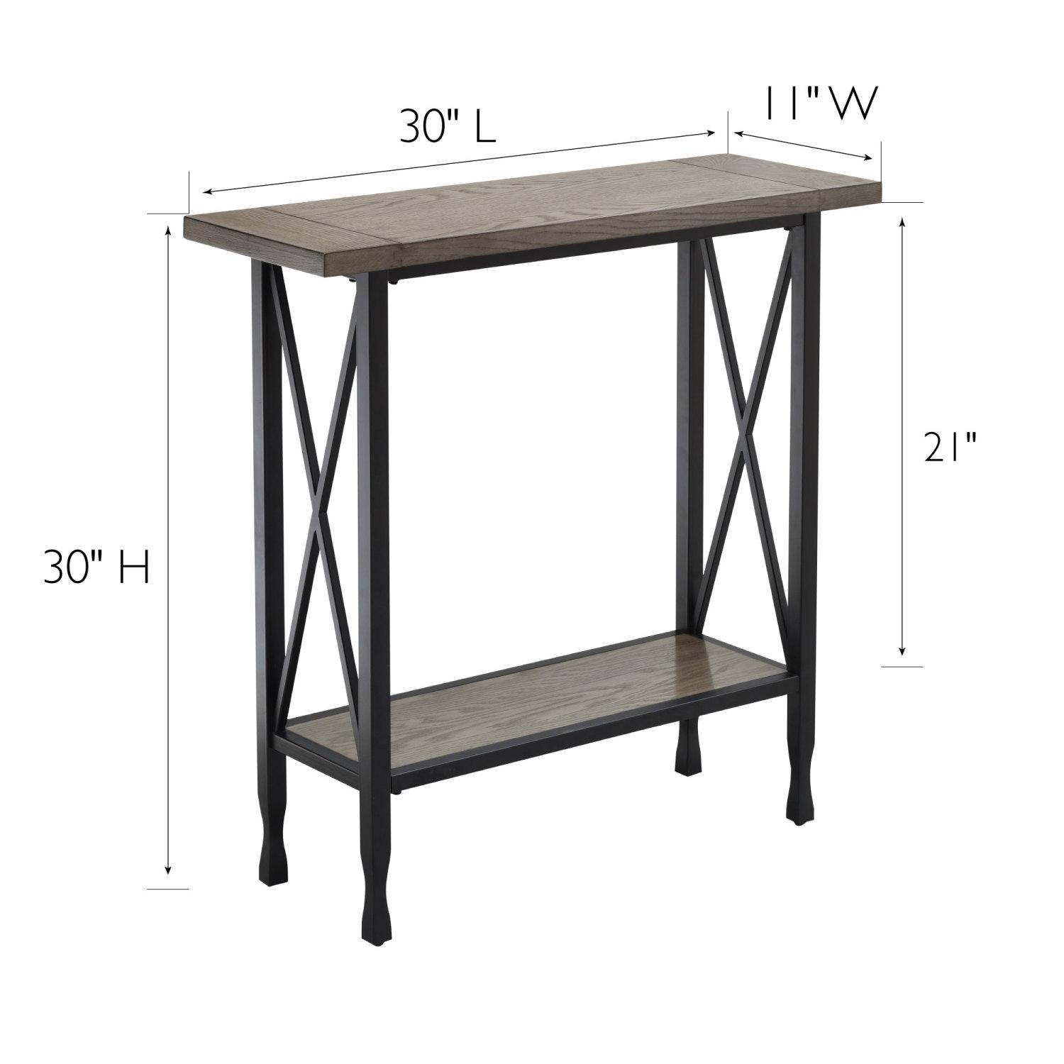 X Design Hall Console Smoke Gray ǀ Furniture ǀ Today's Design House