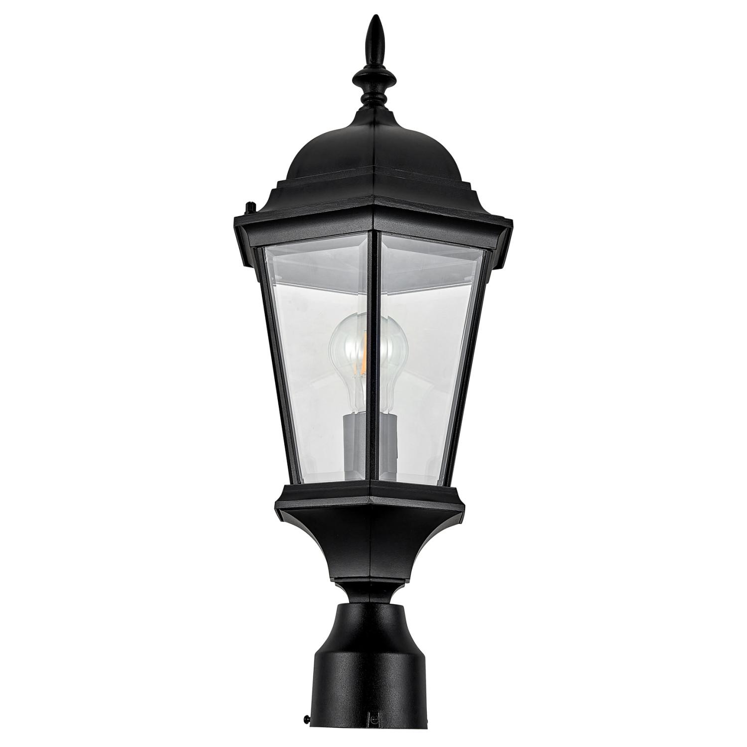 Lamp Post and Oak Creek Outdoor Post Light Textured Black | Lighting ...