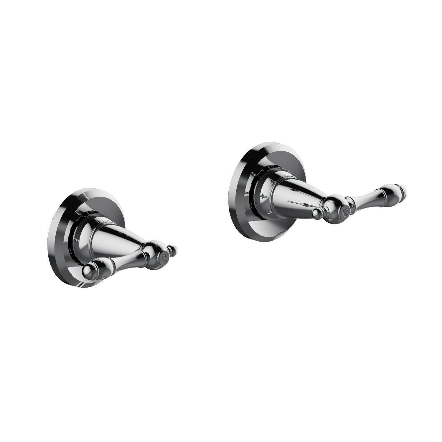 Oakmont Polished Chrome 2 Handle Shower Trim ǀ Bath ǀ Today's Design House
