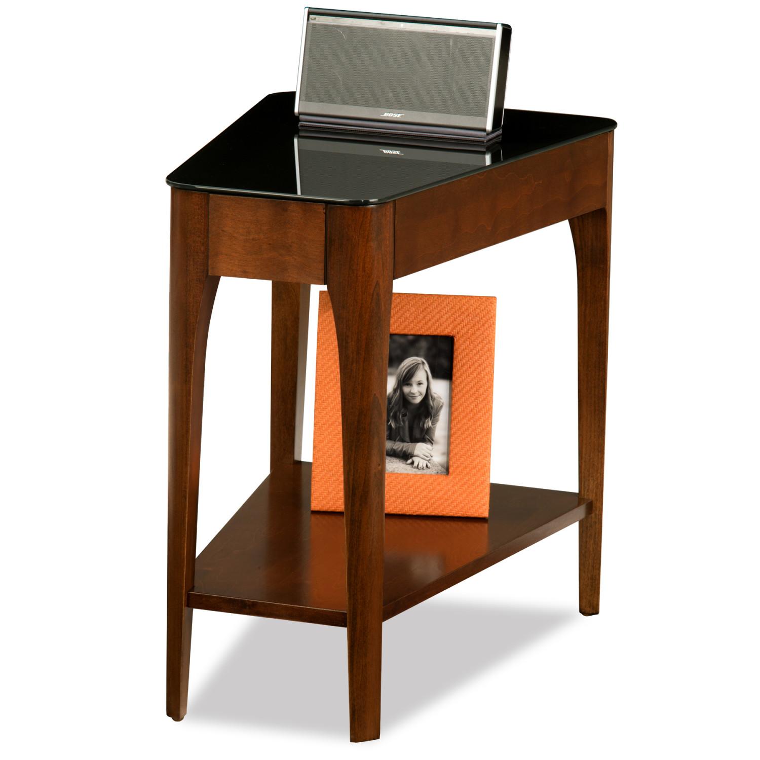 Obsidian Recliner Wedge Table Chestnut ǀ Furniture ǀ Today's Design House