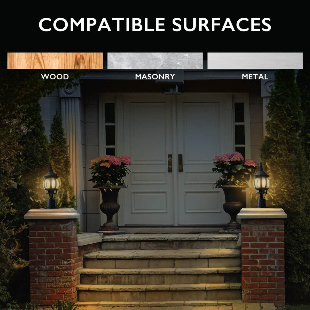 Pier 3 Inch Fitter Black Base Mount ǀ Outdoor & Garden ǀ Today's Design ...