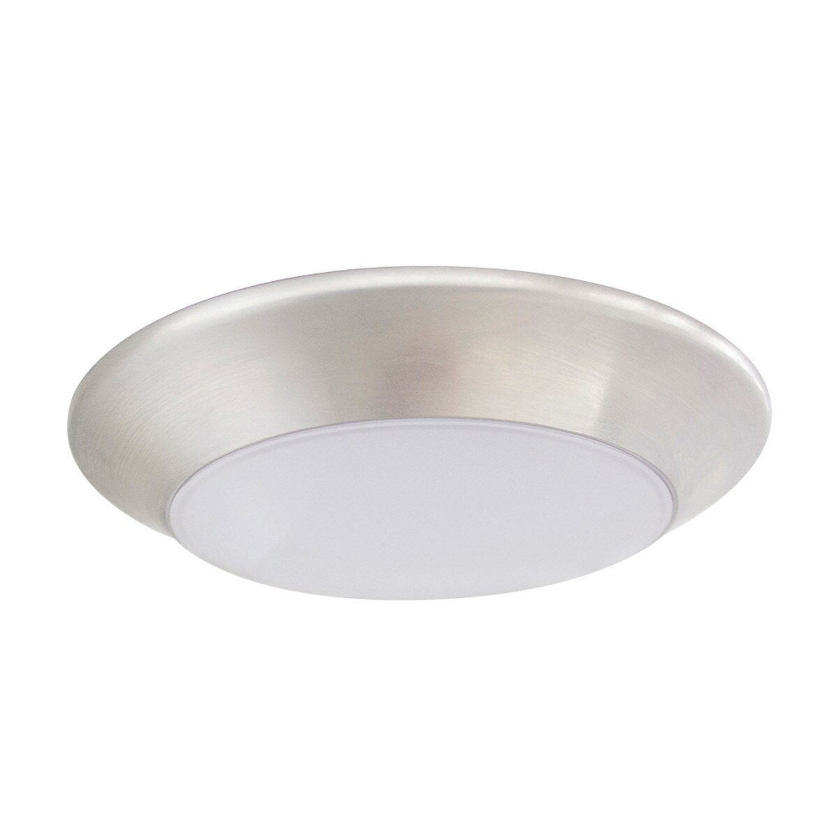 Prescott Ceiling Disk Light Satin Nickel LED Included ǀ Lighting ...