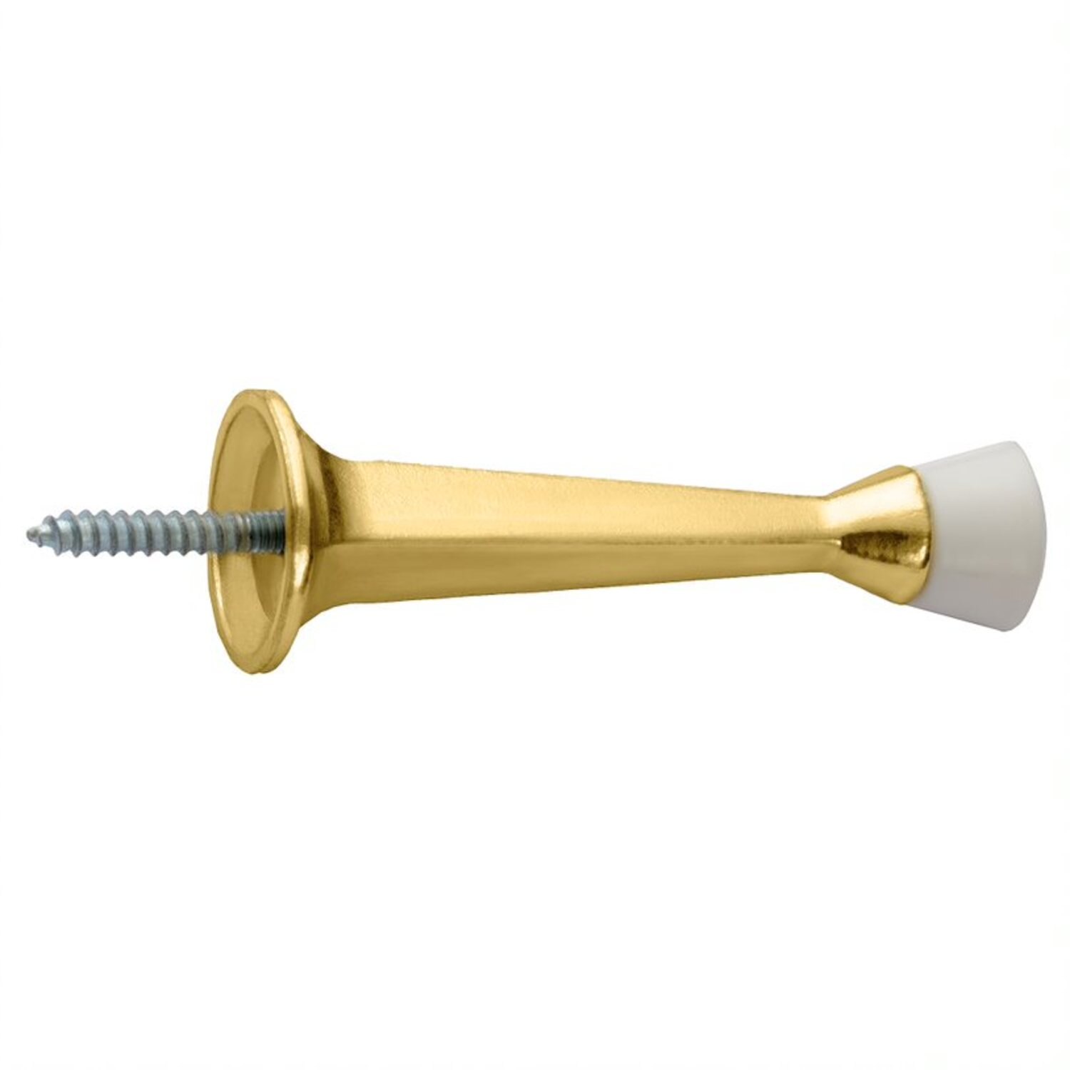 Rigid Door Stop Polished Brass 3 Inch 20 Pack ǀ Hardware & Locks ǀ ...