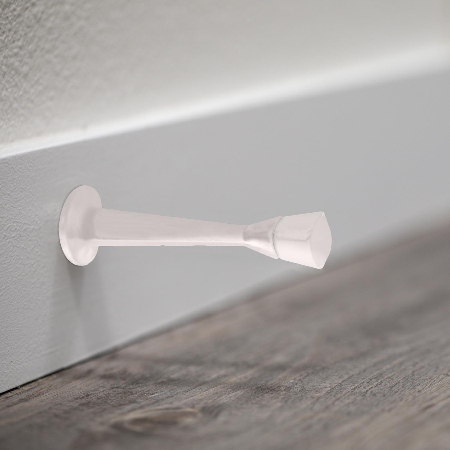 Rigid Door Stop White 3 Inch 10 Pack ǀ Hardware & Locks ǀ Today's ...