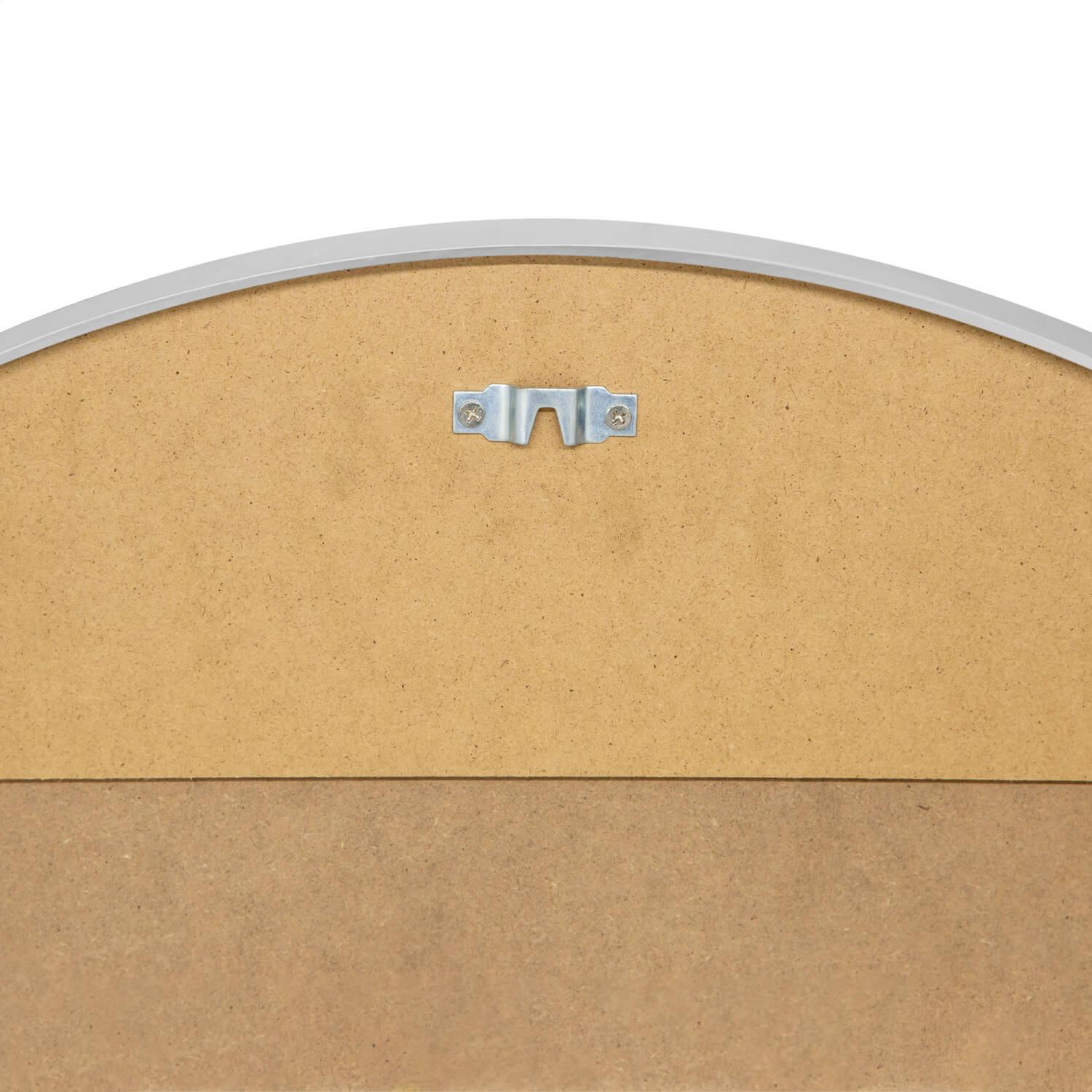 Round 24 Inch Wall Mirror Silver ǀ Bath ǀ Today's Design House