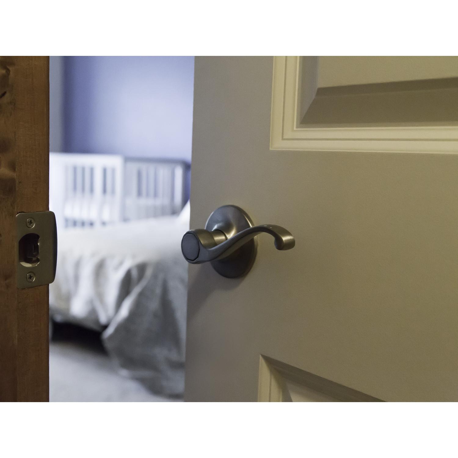 Scroll Passage Door Handle Satin Nickel ǀ Hardware & Locks ǀ Today's ...