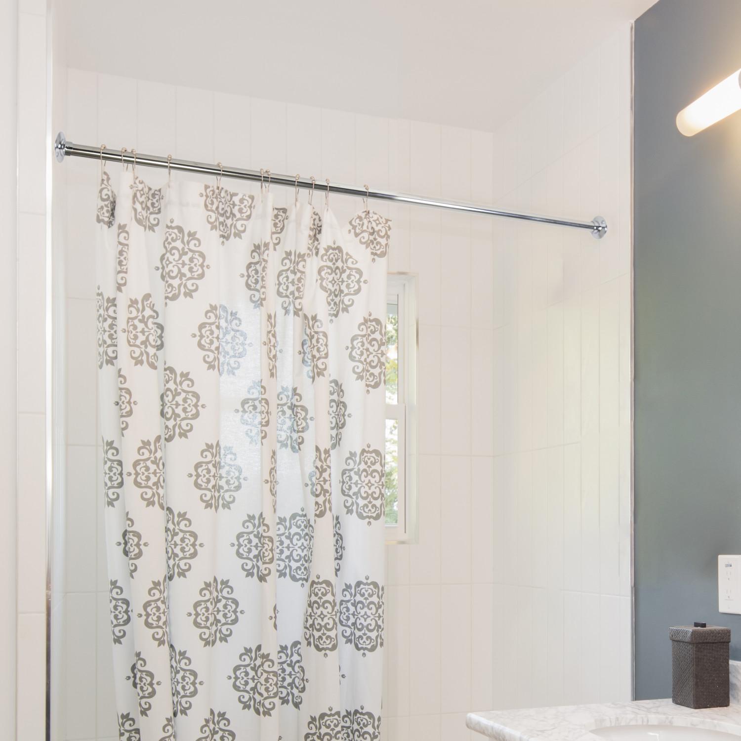Shower Rod 72 Inch Chrome | Pack | Bath | Today's Design House