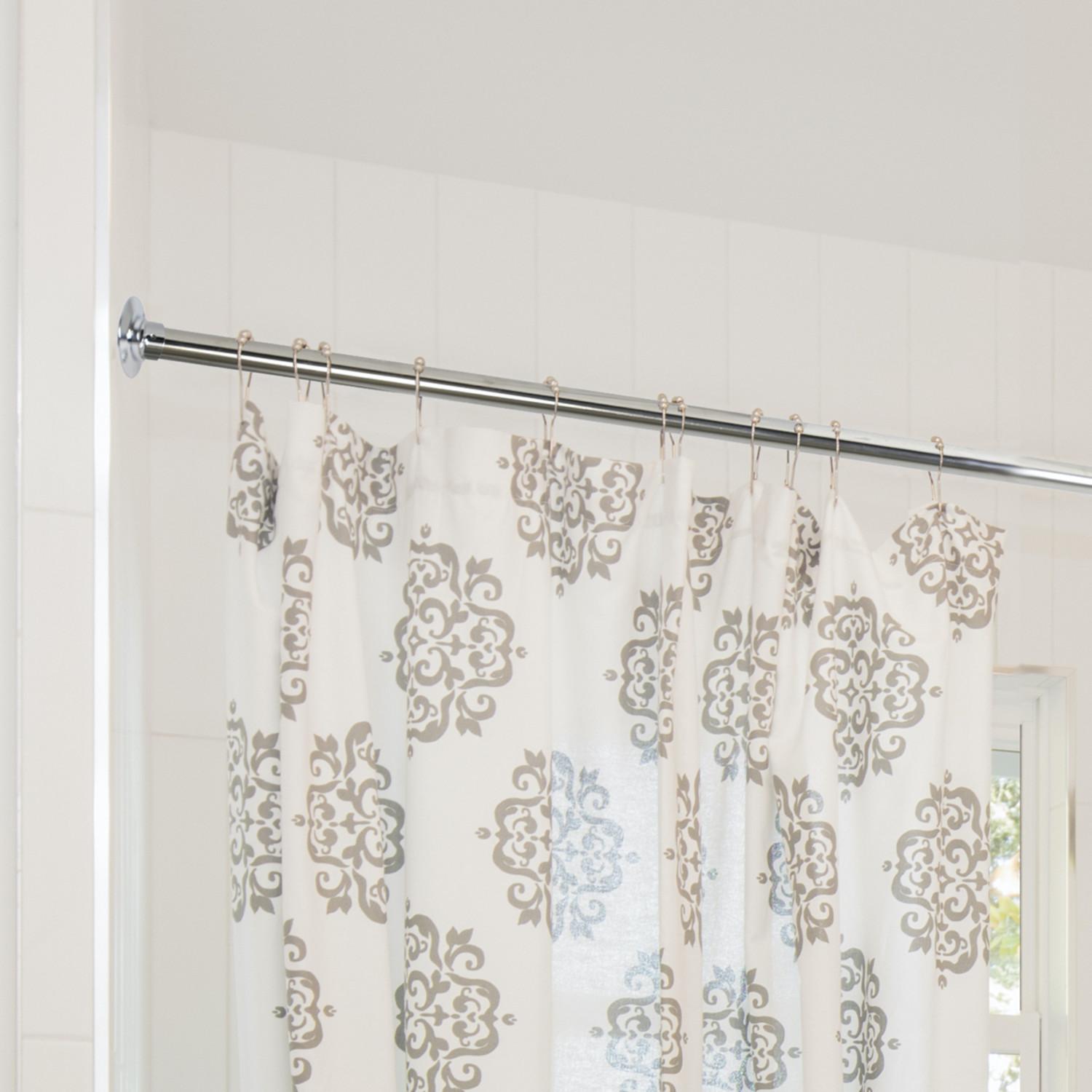 Shower Rod 72 Inch Chrome | Pack | Bath | Today's Design House