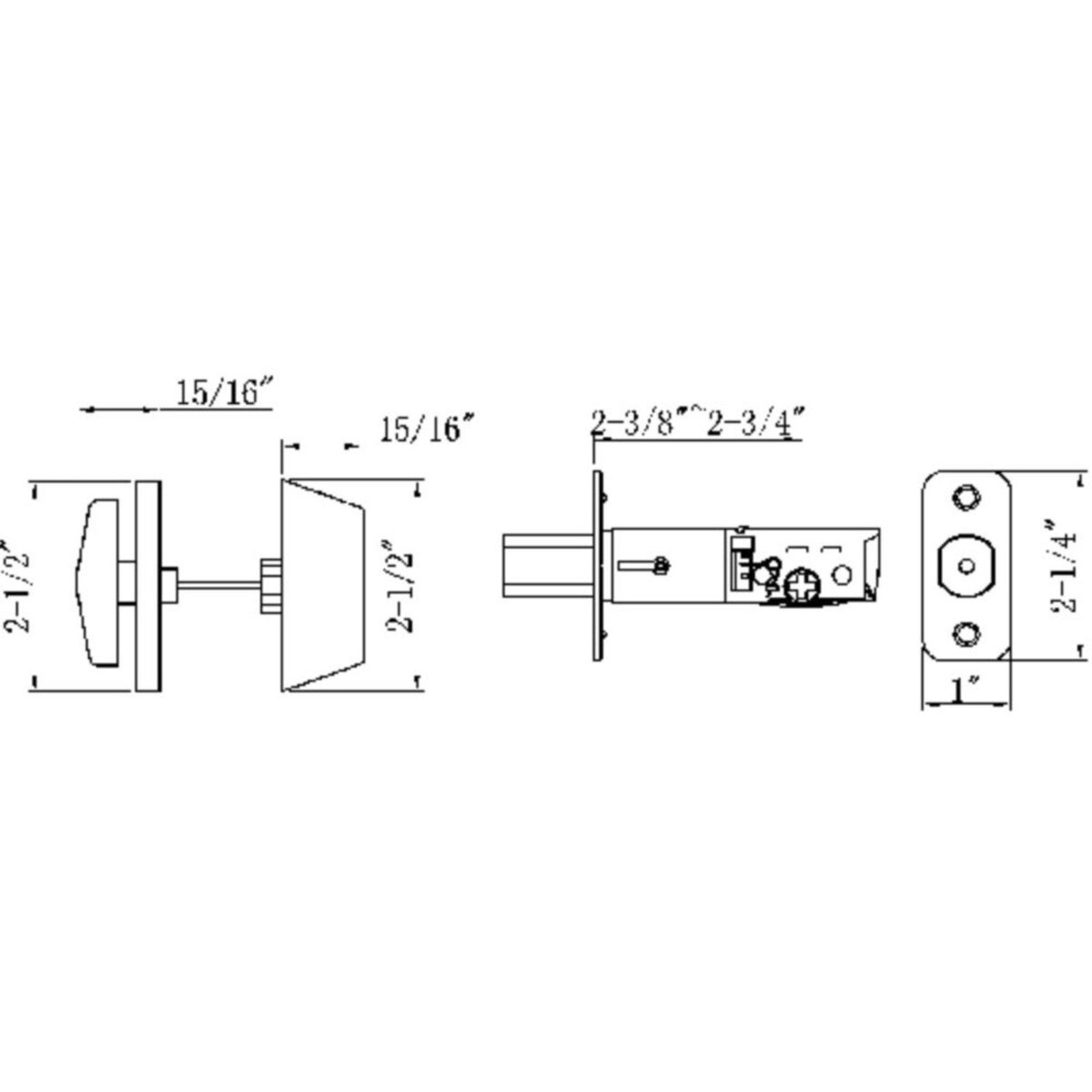 Single Cylinder Bronze Deadbolt ǀ Hardware & Locks ǀ Today's Design House