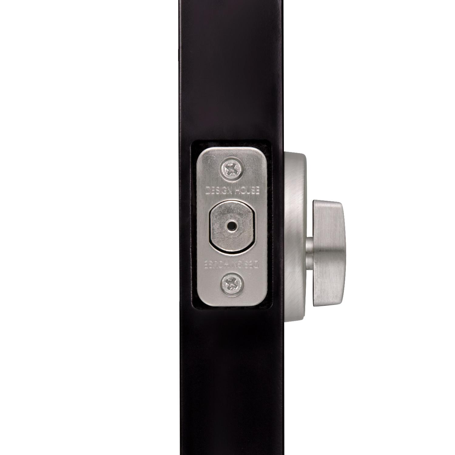 Single Sided Deadbolt Lockset Satin Nickel ǀ Hardware & Locks ǀ Today's ...