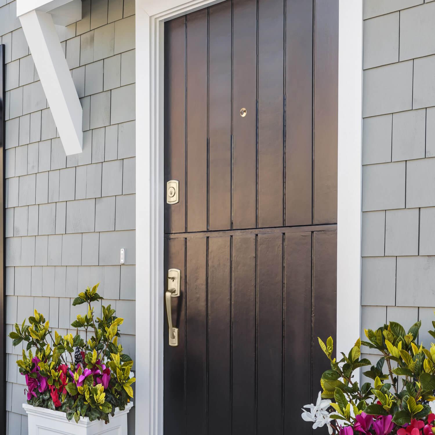 Small Door Viewer Peephole Satin Brass ǀ Hardware & Locks ǀ Today's ...