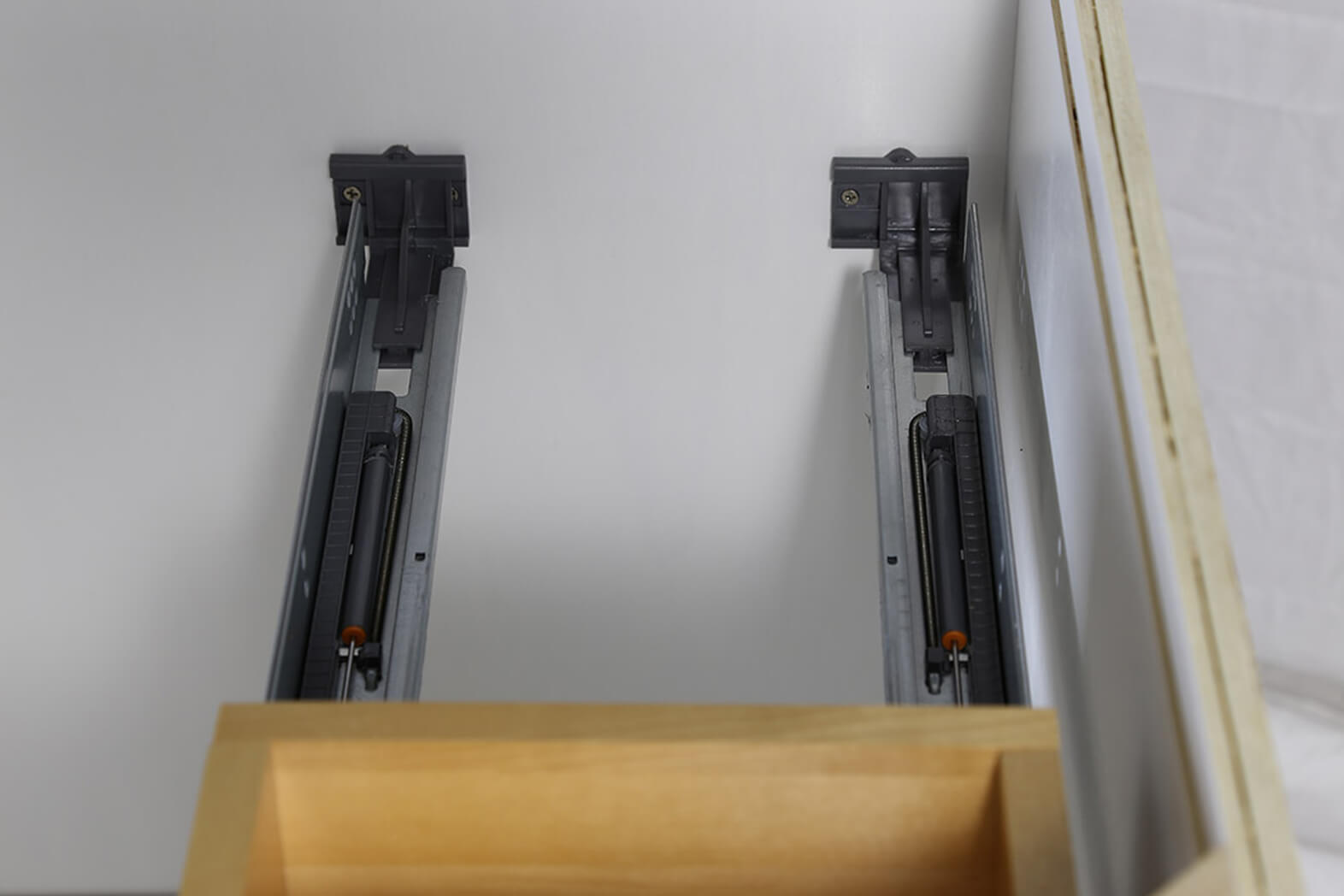 Soft Close Drawer Glides for Brookings Kitchen Cabinets | Kitchen ...