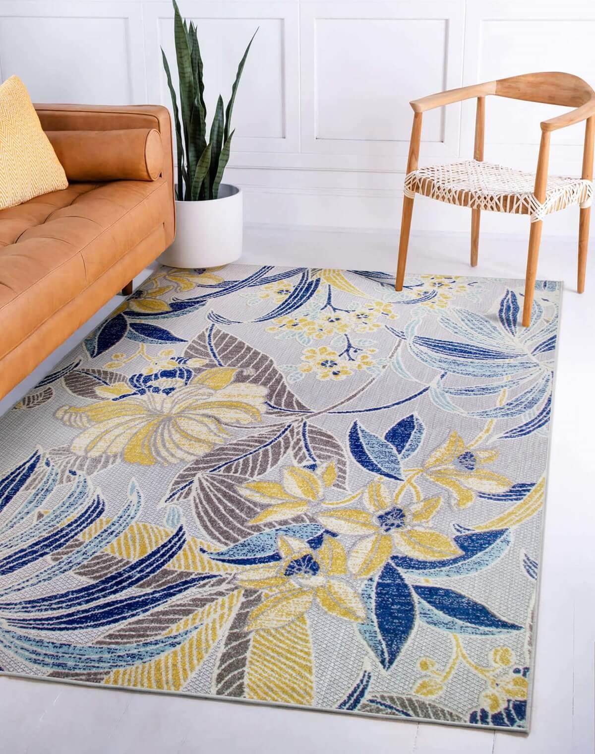 Song Indoor Outdoor Rug 8 Foot by 10 Foot and 2 Foot and 8 Foot ǀ Rugs ...