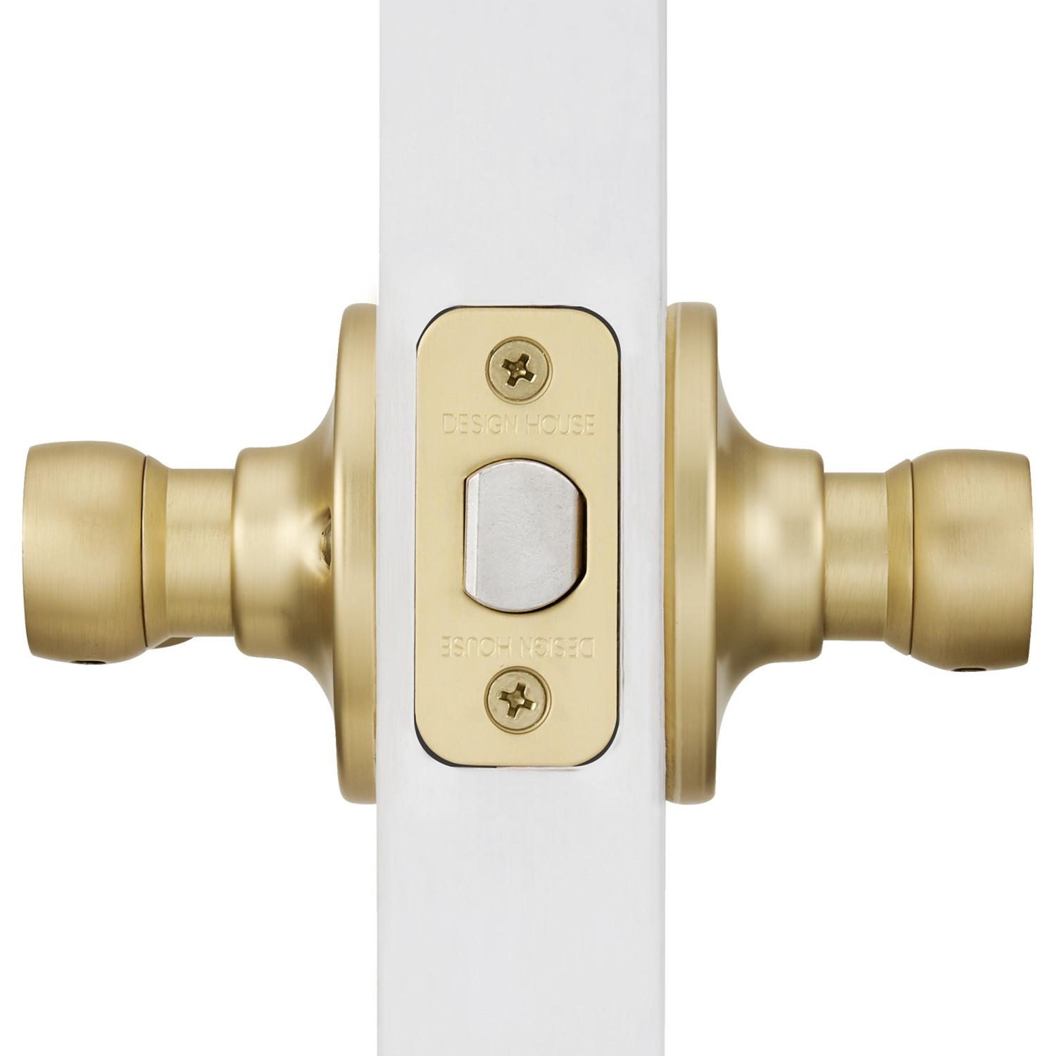 Springdale Satin Gold Closet Door Lever ǀ Hardware & Locks ǀ Today's ...