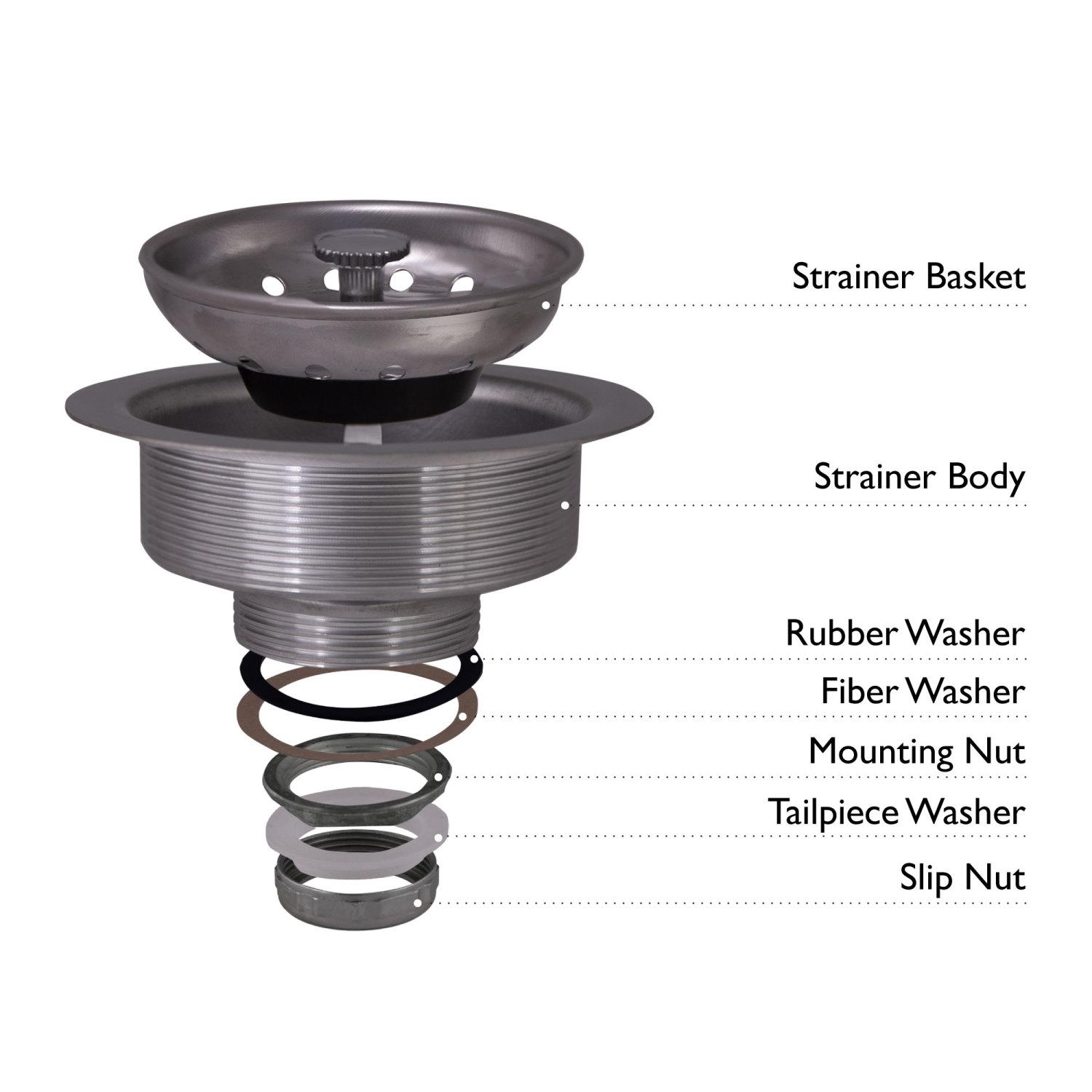 Kitchen Sink Drain Strainer S430 Stainless Steel ǀ Kitchen ǀ Today's ...