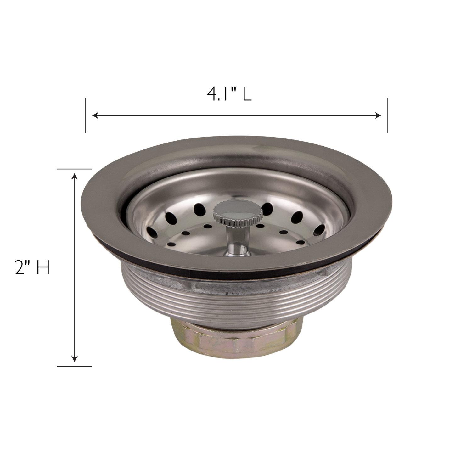 Kitchen Sink Drain Strainer S430 Stainless Steel ǀ Kitchen ǀ Today's ...