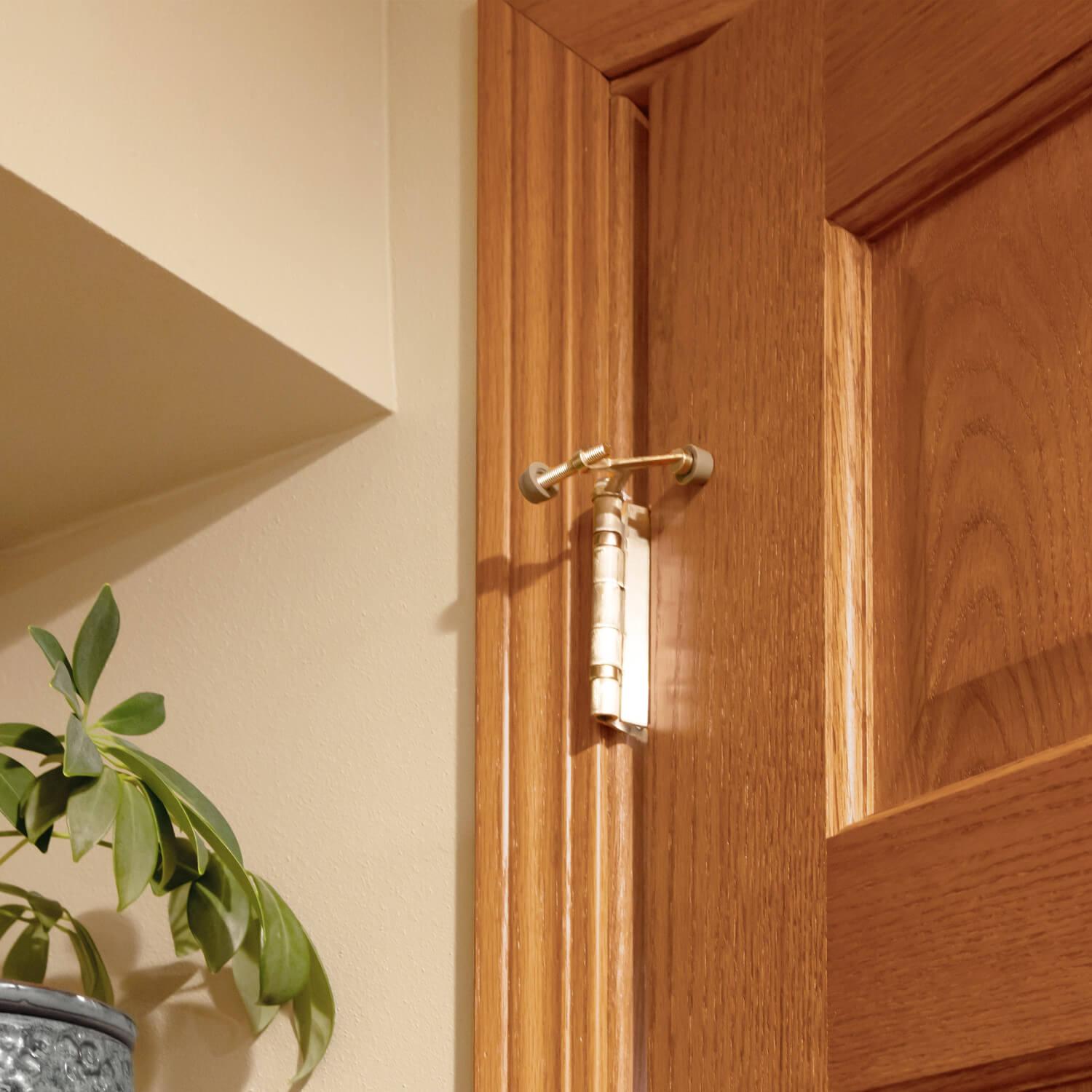 Standard Hinge Pin Door Stop Satin Nickel 2.1 Inch 5 Pack ǀ Hardware ...