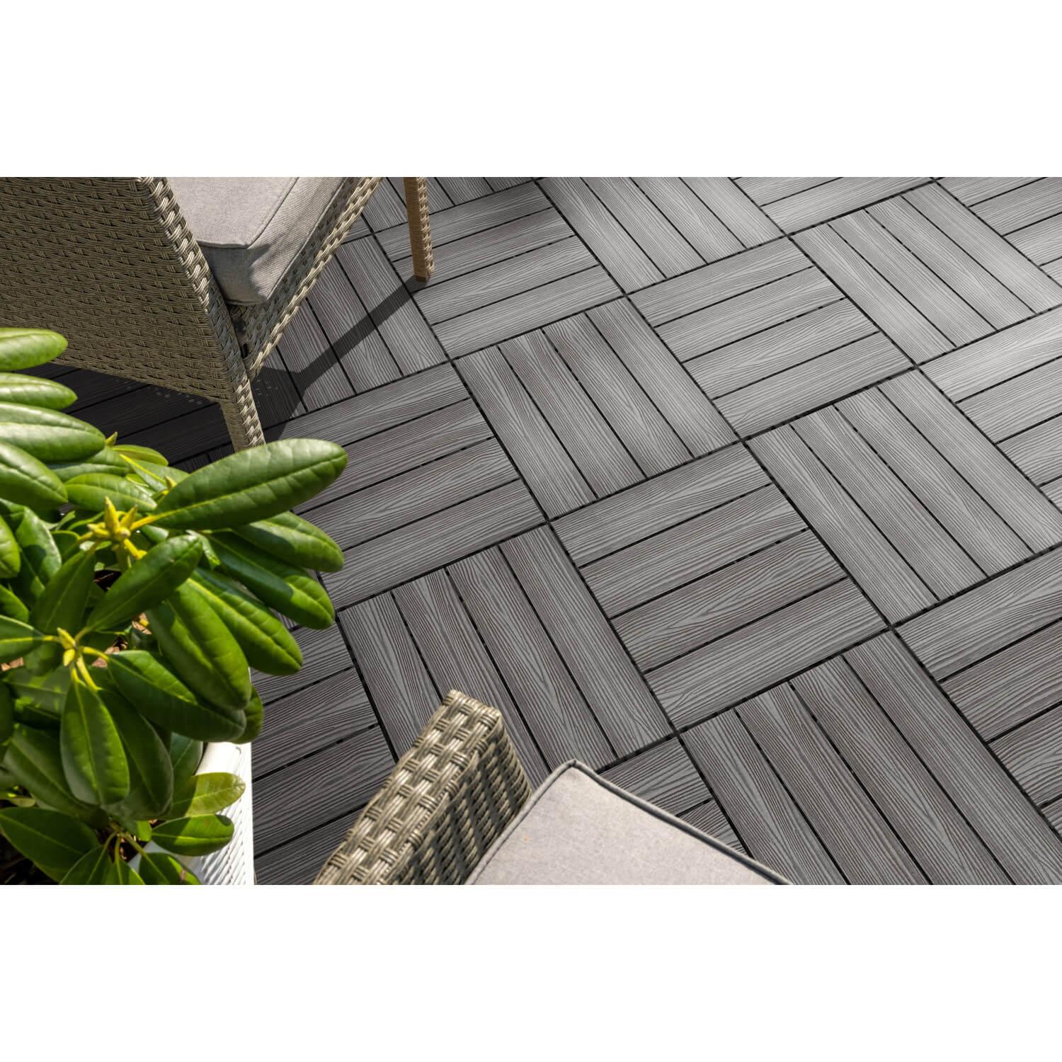 Straight Edge Trim Modern Ebony 4-Pack | Outdoor Living & Garden| Today ...