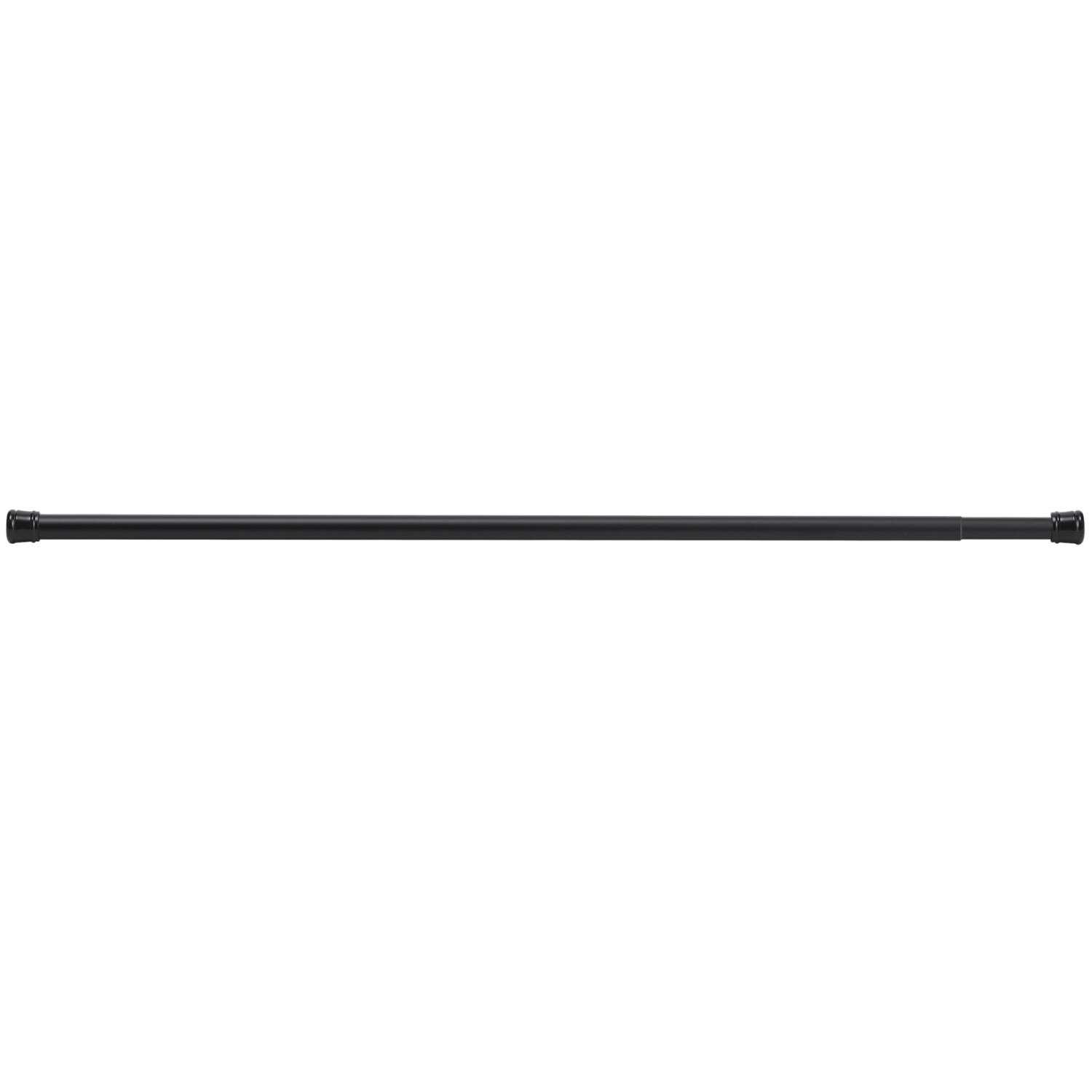 Tension Adjustable Shower Rod Matte Black 62 Inch | Bath | Today's ...