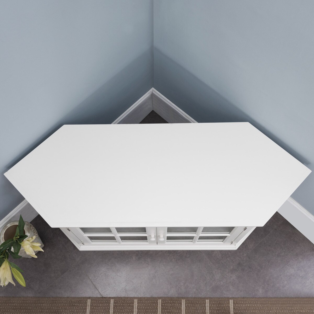 TV Stand Cottage White 56 Inch ǀ Furniture ǀ Today's Design House