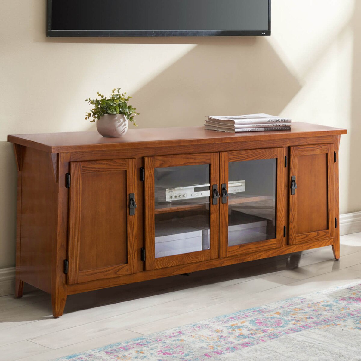 TV Console Mission Oak ǀ Furniture ǀ Today's Design House