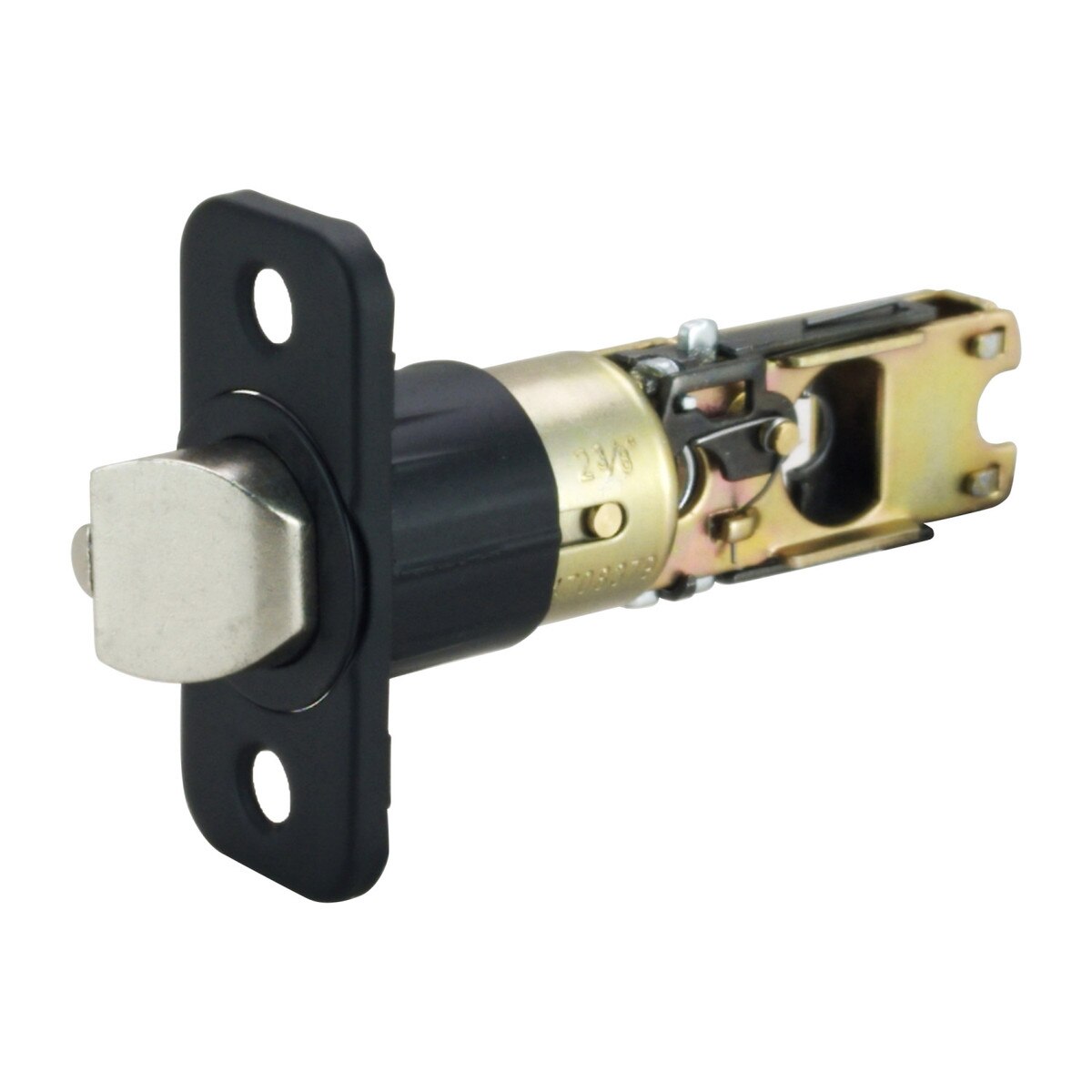 6-Way Universal Replacement Entry Latch Matte Black ǀ Hardware & Locks ...